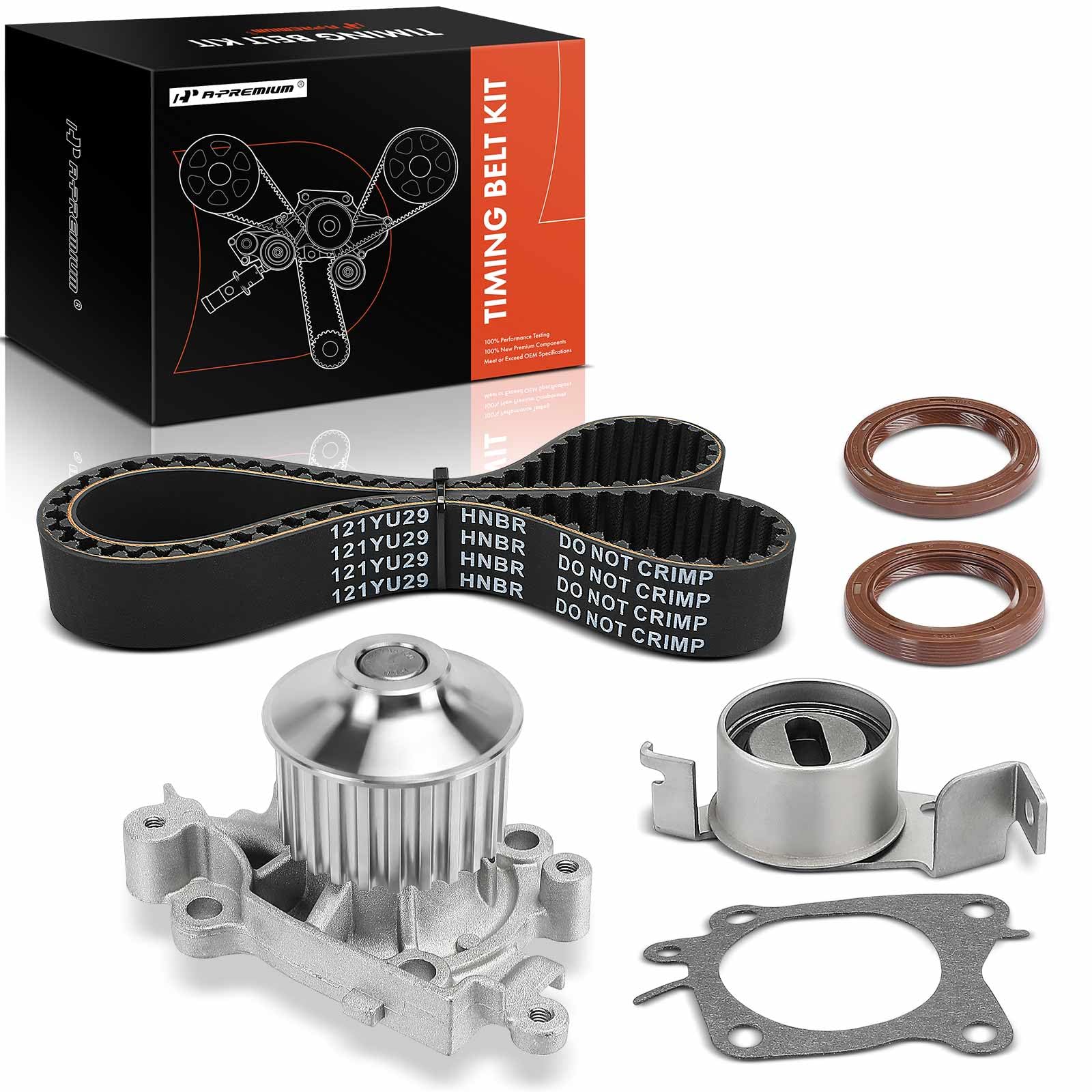 Amazon.com: A-Premium Kit de correa dentada del motor con bomba de agua ...