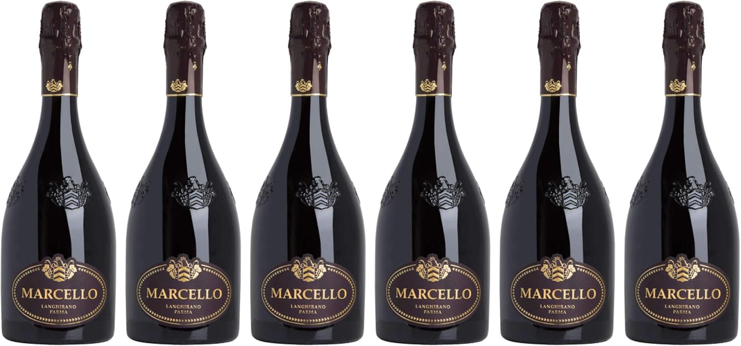 6 bottiglie | Lambrusco Emilia Romagna | I.G.T. GRAN CRU MARCELLO ...