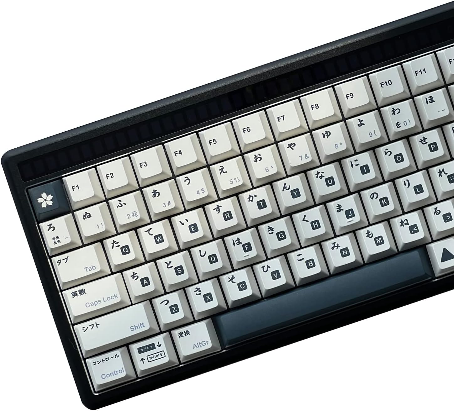Amazon.com: daixiahu Japanese Black and White Theme Keycaps Mechanical ...