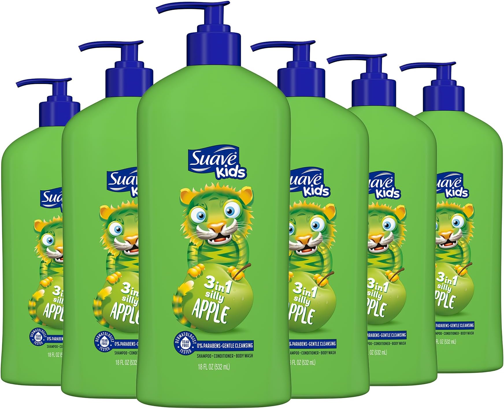Amazon.com: Suave Kids 3 in 1 Shampoo Conditioner Body Wash For Tear ...