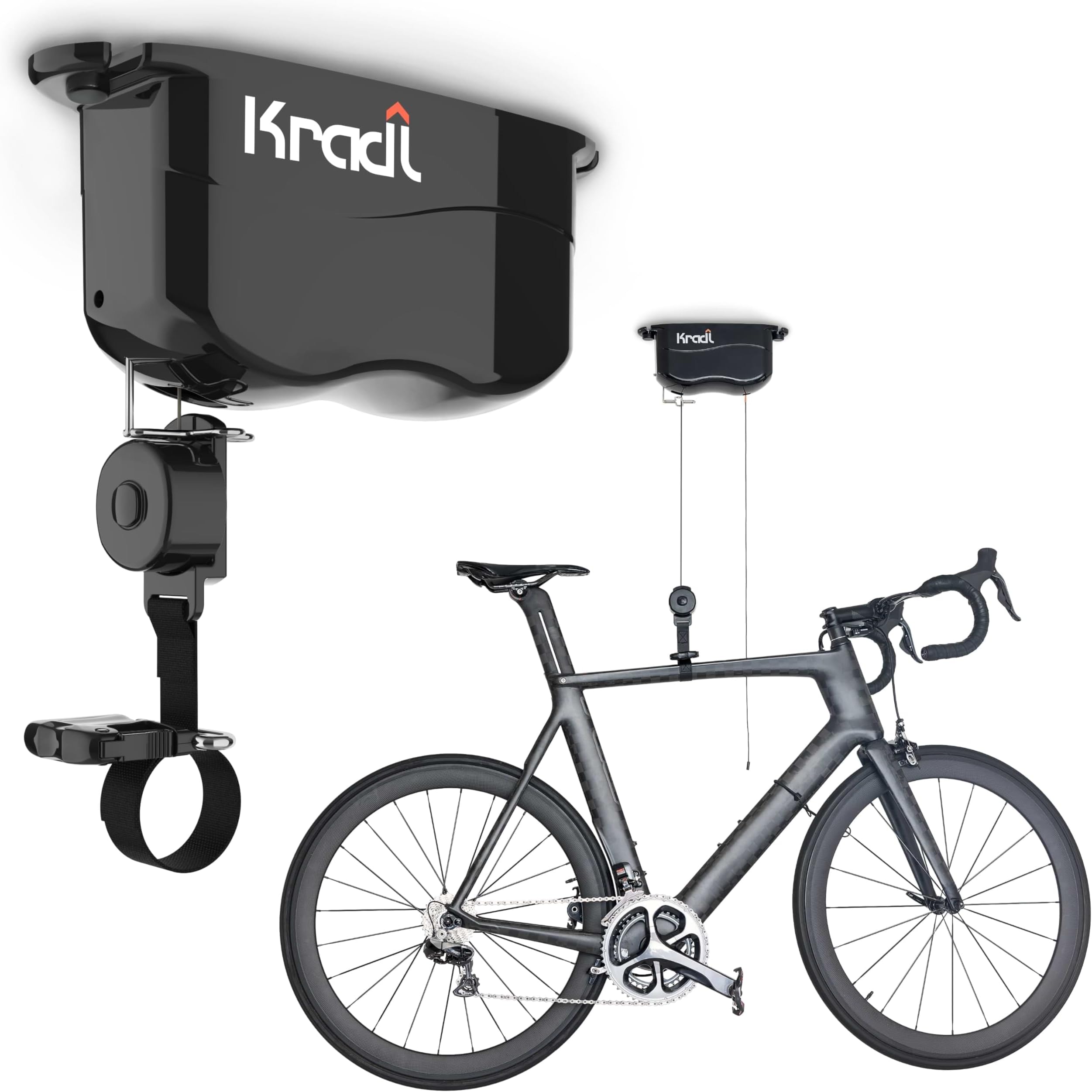 Amazon.com: Bike Lift Hoist for Garage Ceiling, Heavy Duty Ceiling ...