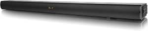 Sharp HT-SB150 120W 2.0 Slim Soundbar with Bluetooth, LED Display ...