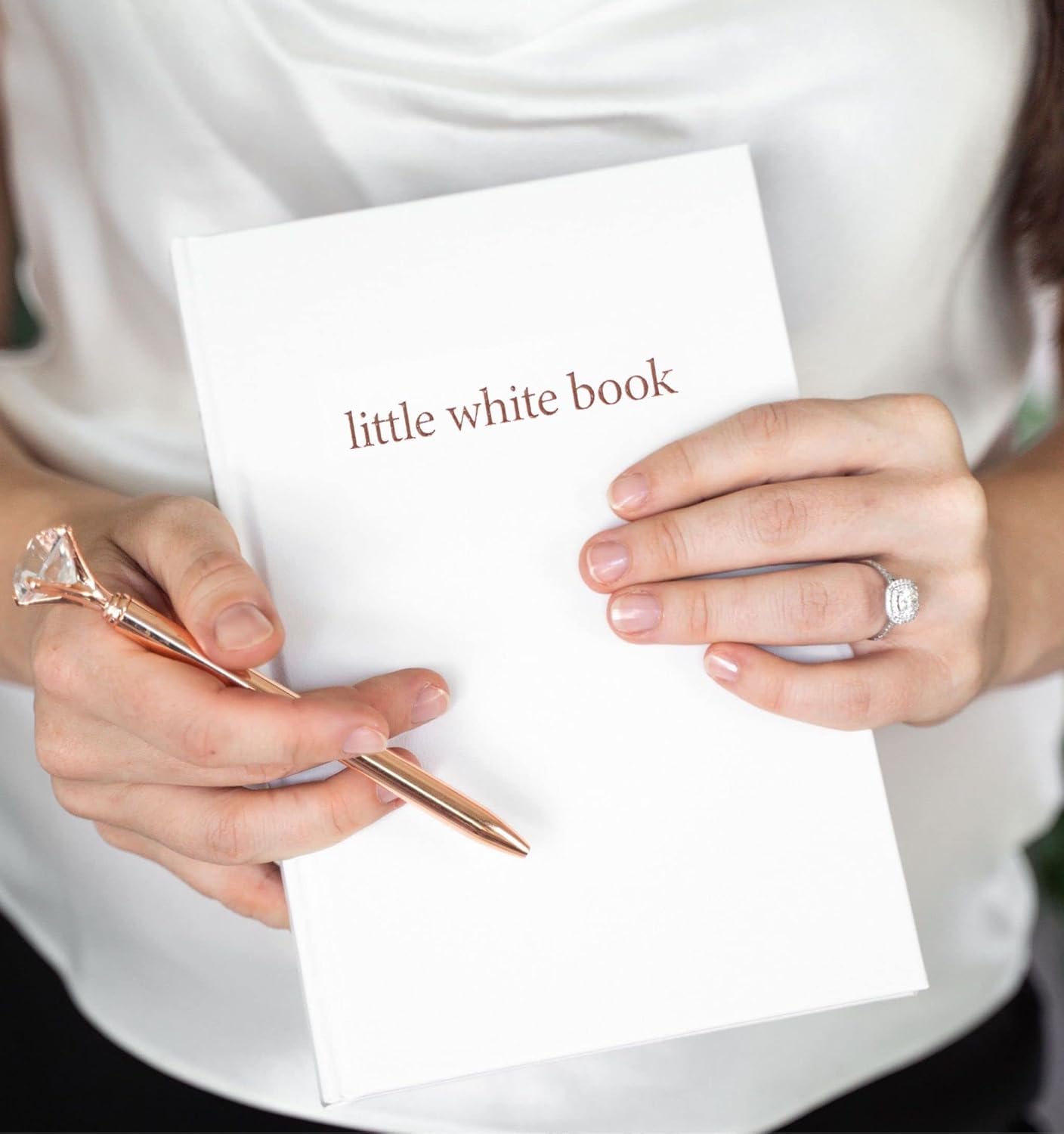 little white book - wedding organiser and diary: She Said Yes: Amazon ...