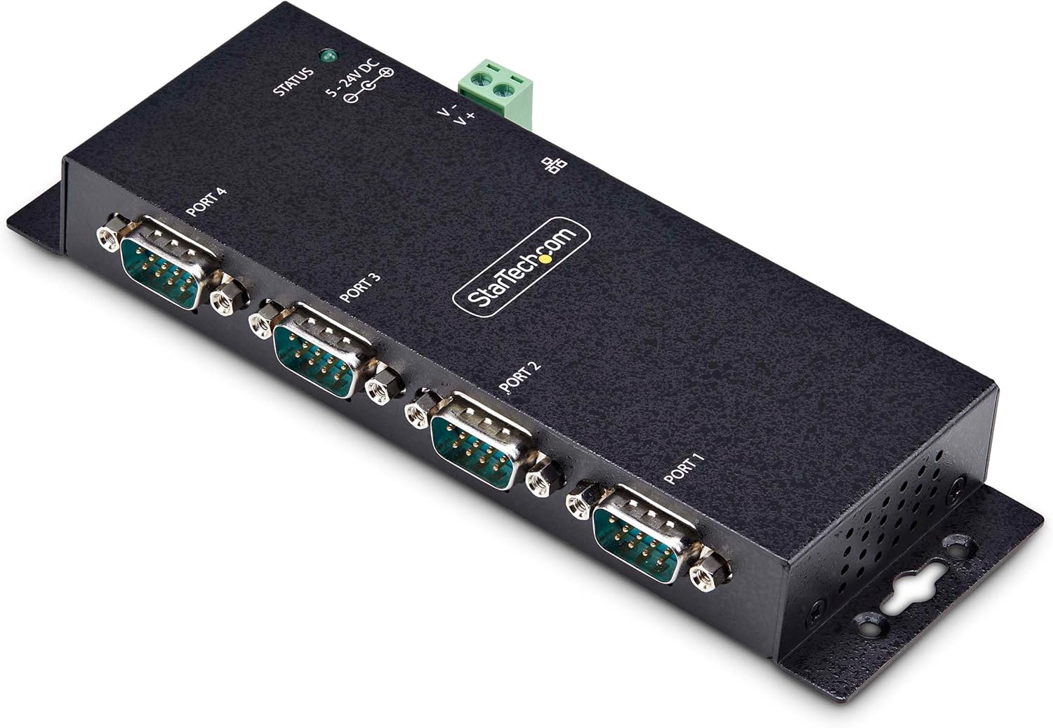 Amazon.com: StarTech.com 4-Port Serial to Ethernet Adapter, IP Serial ...