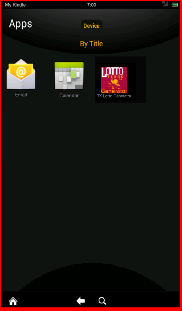 Texas Lotto Generator - App on the Amazon Appstore