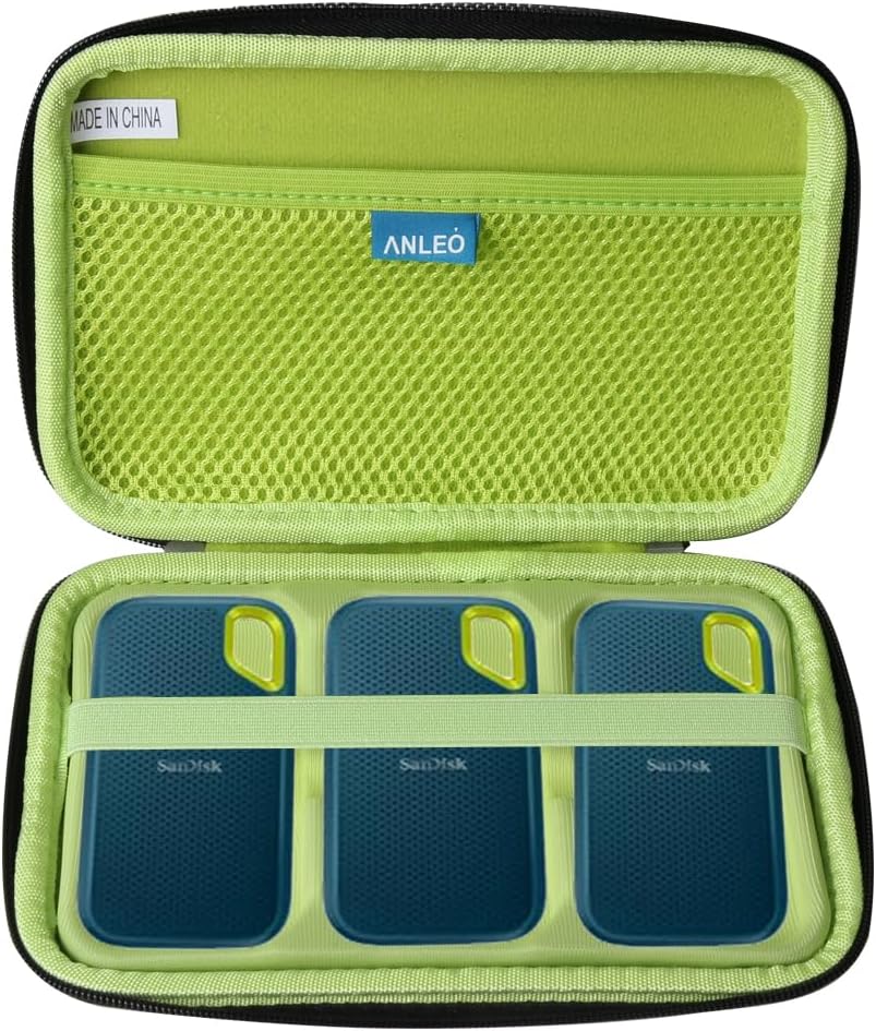 Amazon.com: Anleo Hard Travel Case for SanDisk 500GB / 250GB / 1TB ...