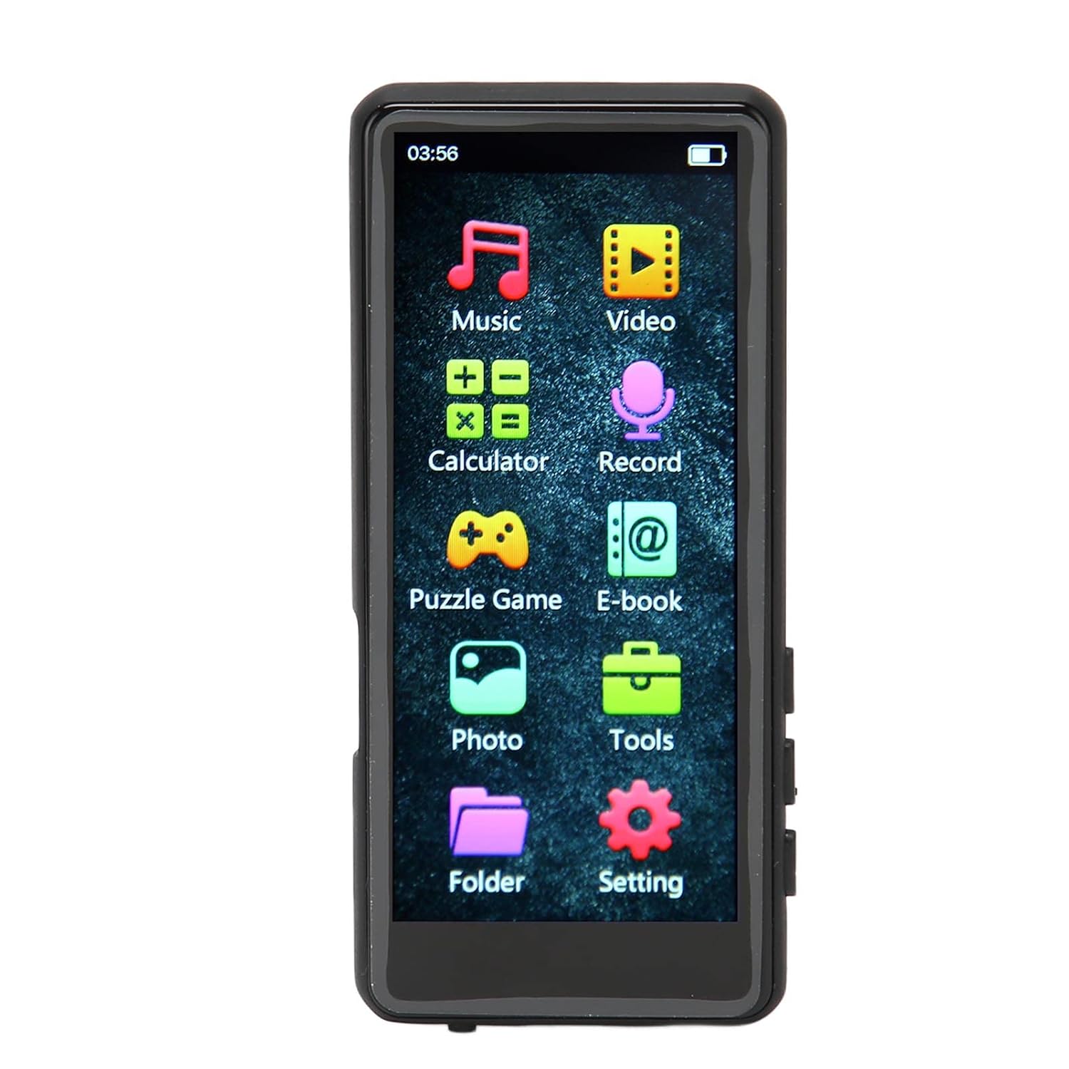 Bluetooths MP4 Player Recorder, Portable HiFi Lossless Sound MP4 Player ...