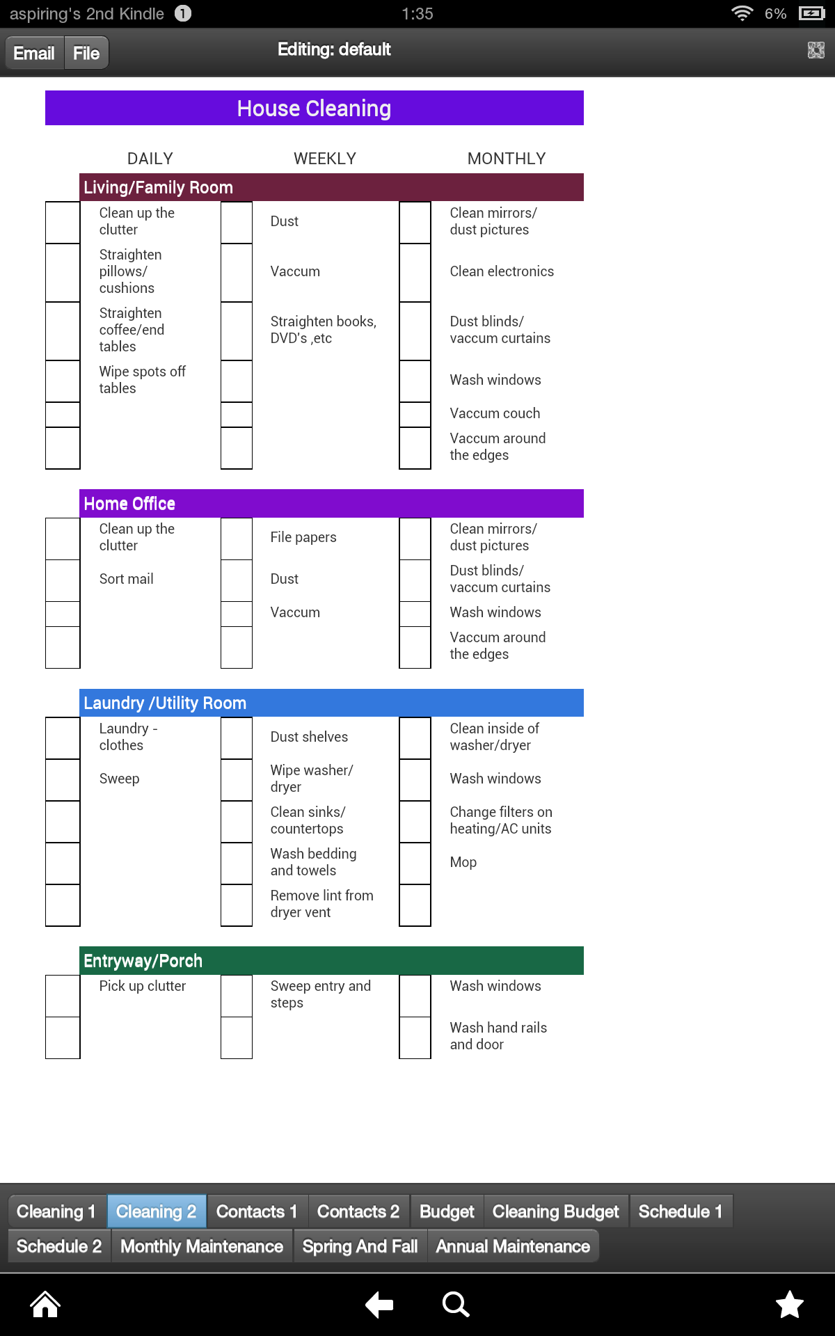 House Cleaning - App on Amazon Appstore