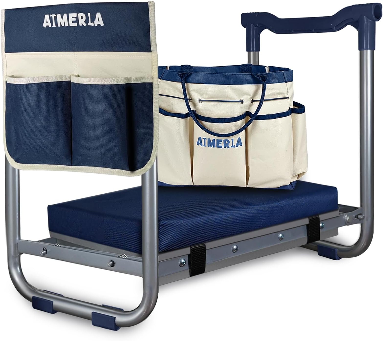 Amazon.com: DEERFAMY Garden Stool 10.2" Width, Garden Kneeler and Seat ...