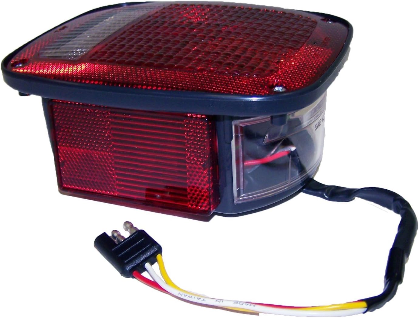 Amazon.com: Crown Automotive J5758255 Left Tail Lamp Assembly with Side ...