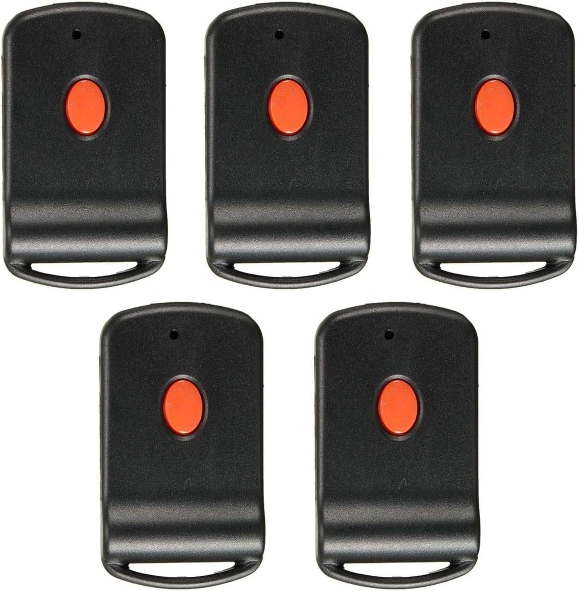 5X Garage Door Remote 300MHZ for Linear Multi-Code 3060 3089 4120 3083 ...