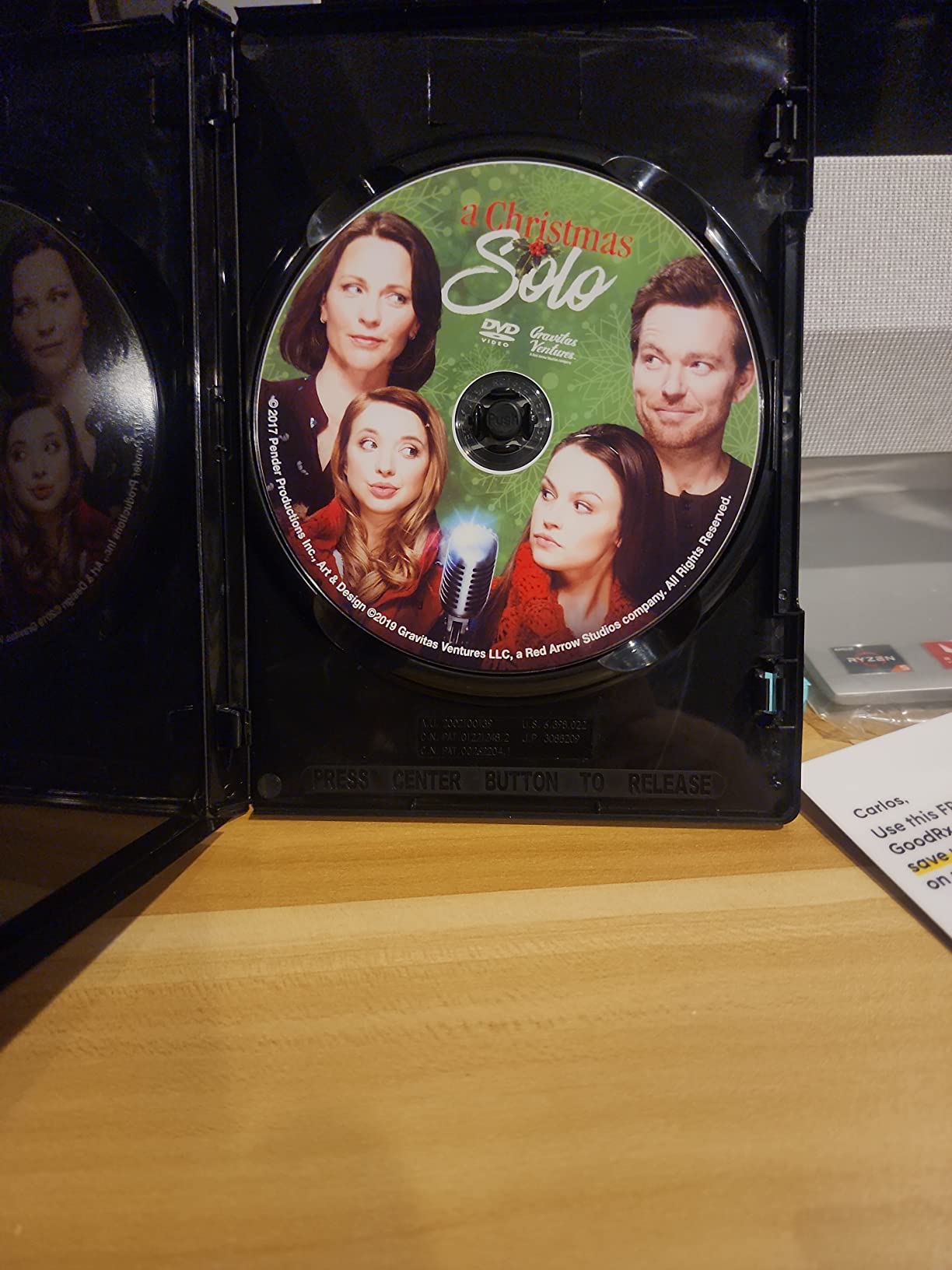 Amazon.com: A Christmas Solo [Blu-ray] : Tom Berry, Stan Spry, Eric ...