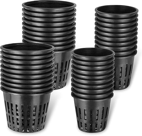Amazon.com: Awpeye 40 Pack 3" 2" Net Cup Pots, Plastic Lightweight ...