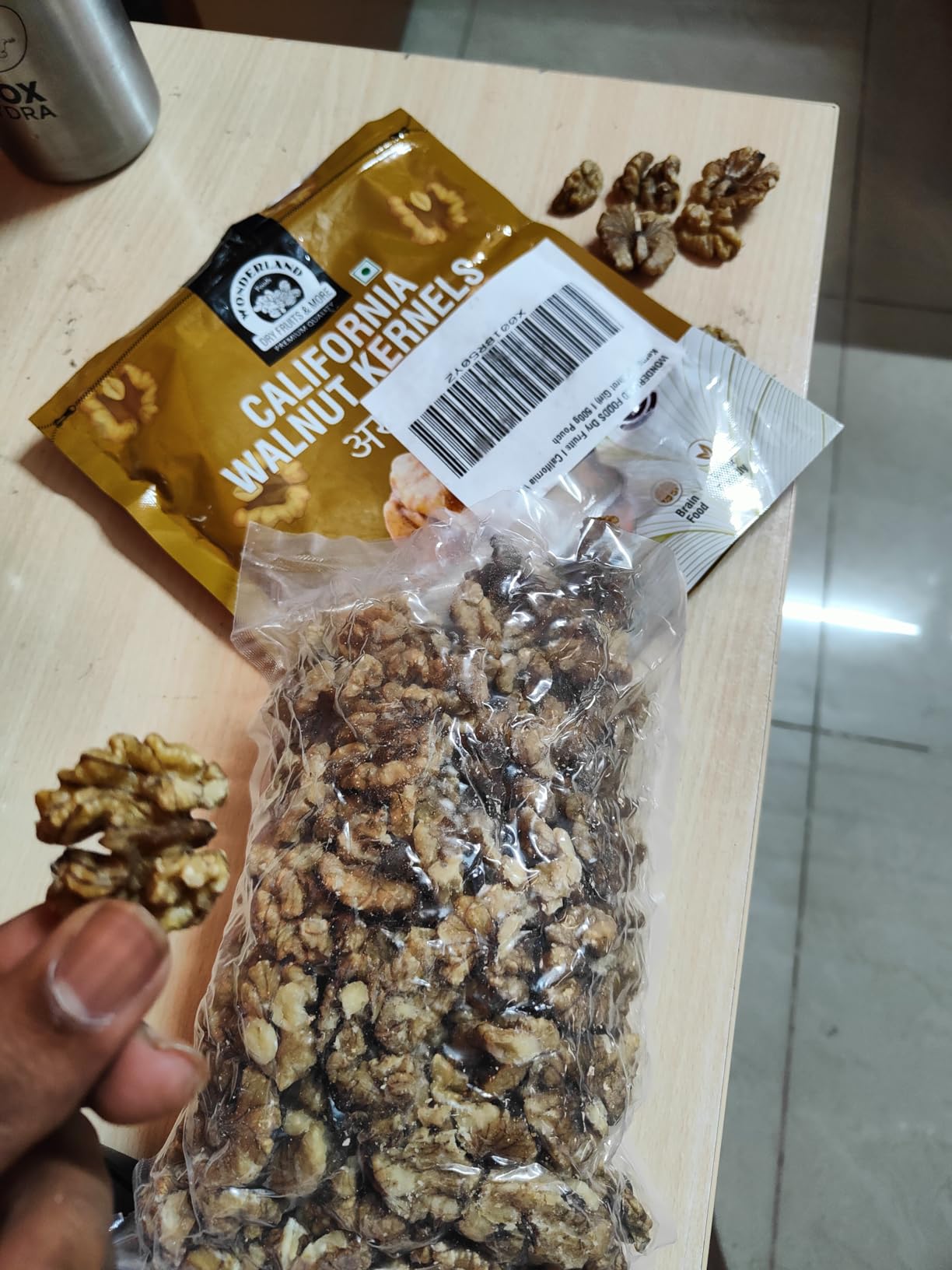 WONDERLAND FOODS Dry Fruits California Walnut Kernels - Jaggery ...