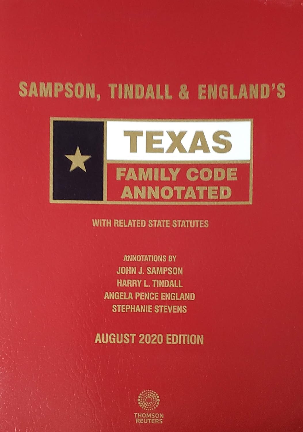 Sampson, Tindall & England's Texas Family Code Annotated, 2020 ed ...