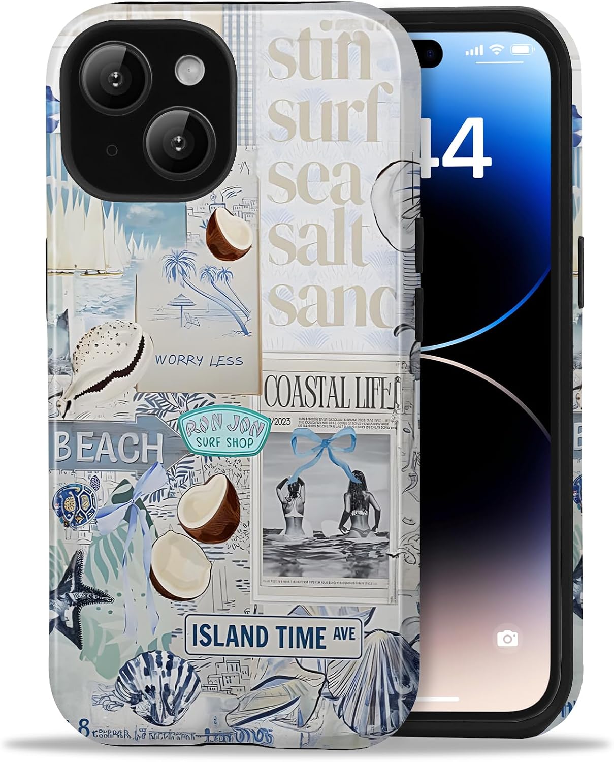 Amzfield Compatible with iPhone 16 Case, Aesthetic Summer Phone Case ...