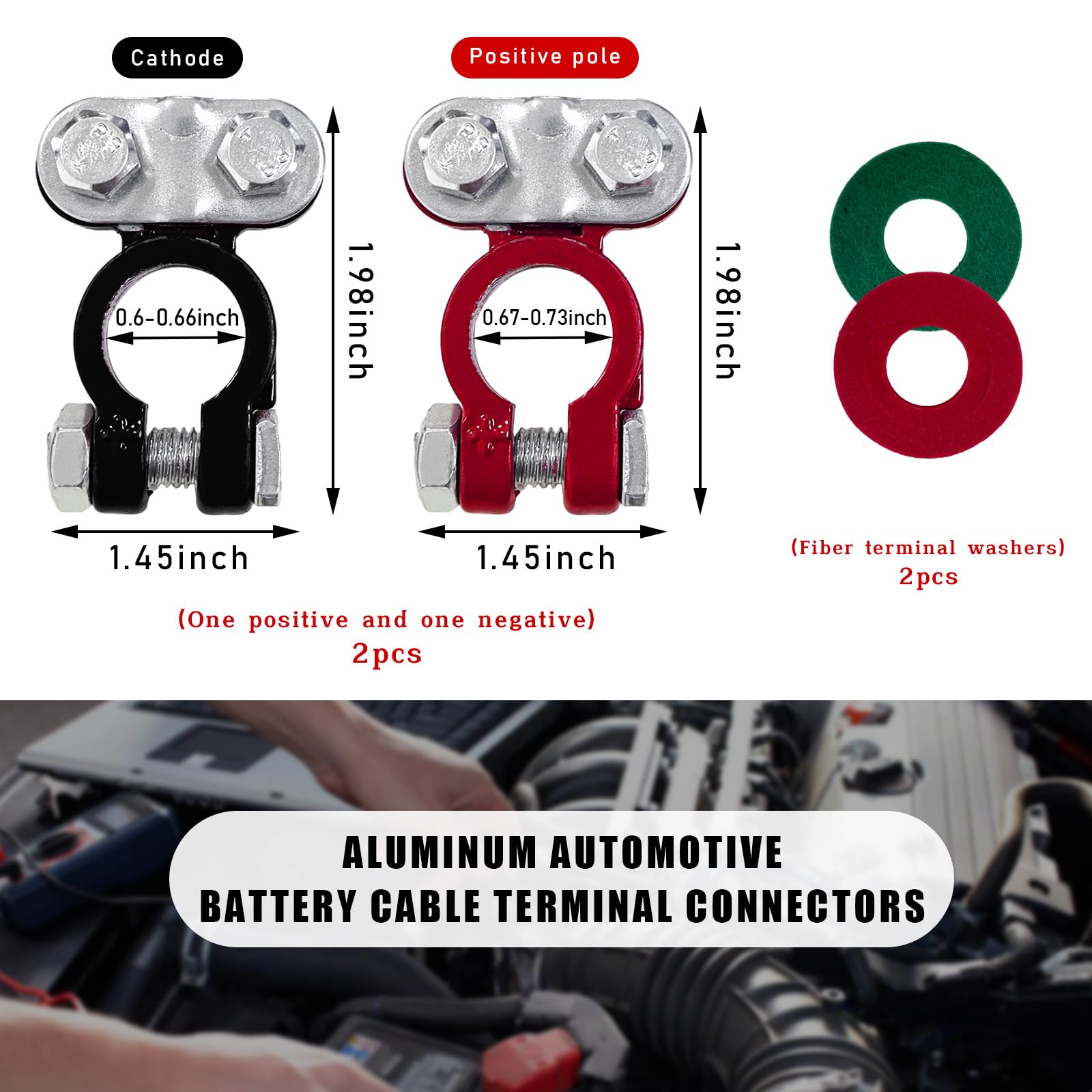 Battery Terminals ,Anti-Corrosion Battery Terminal Connectors,Quick ...