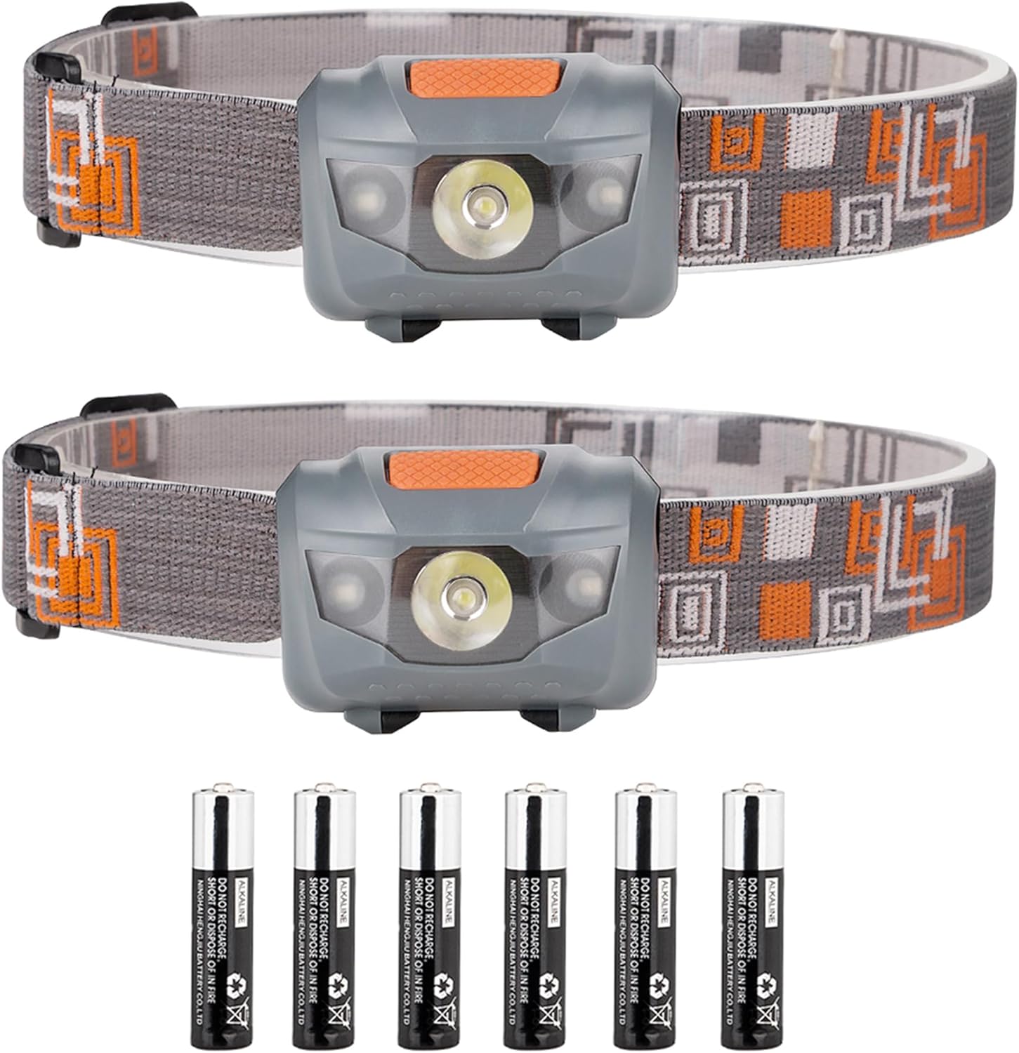 Amazon.com: LED Lightweight Headlight Flashlight,Vagcom 4 Modes Battery ...