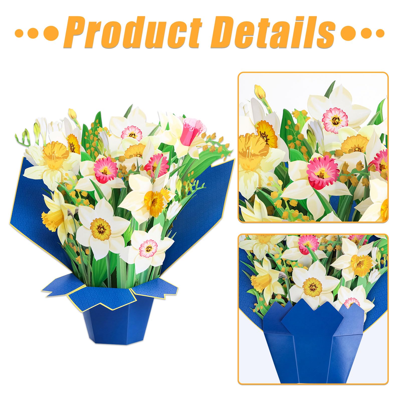 Snapklik.com : YiYou Pop Up Flower Cards, Graduation Cards 3D Paper ...