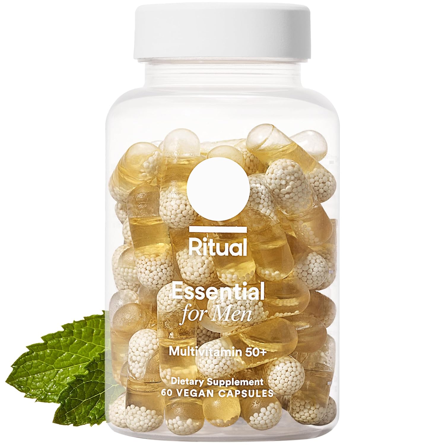 Ritual Multivitamin para Homens 50+, Vegano, com Zinco, Vitaminas A e ...