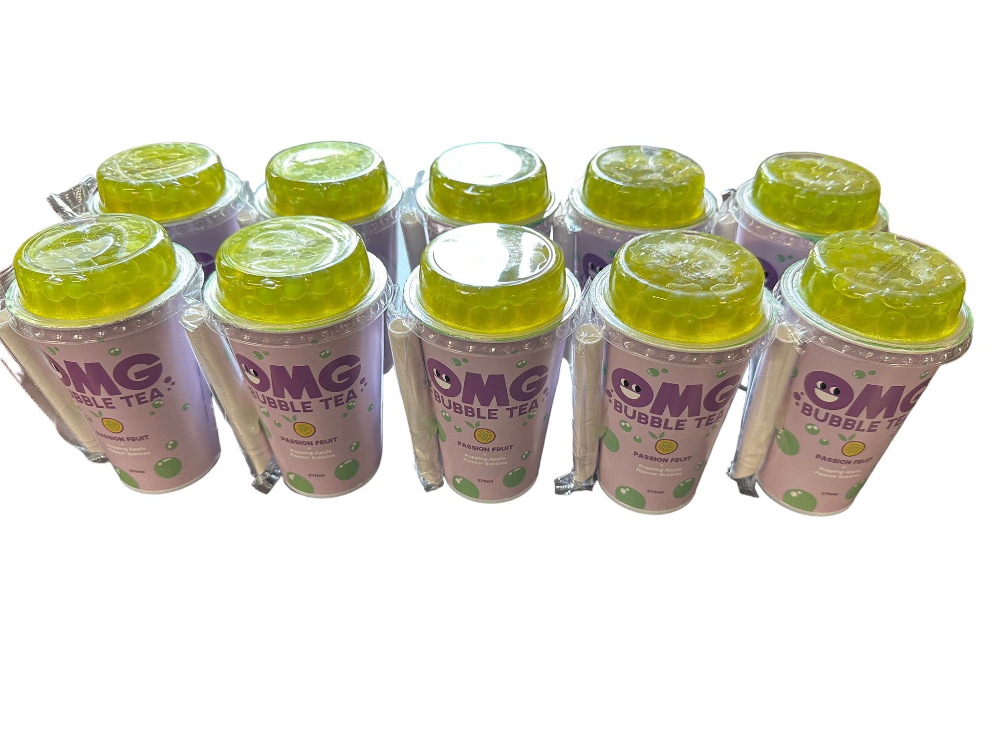 GITABI OMG BUBLE TEA 10x270ML - Normal Is Boring, Fruit Bubble Tea Kit ...
