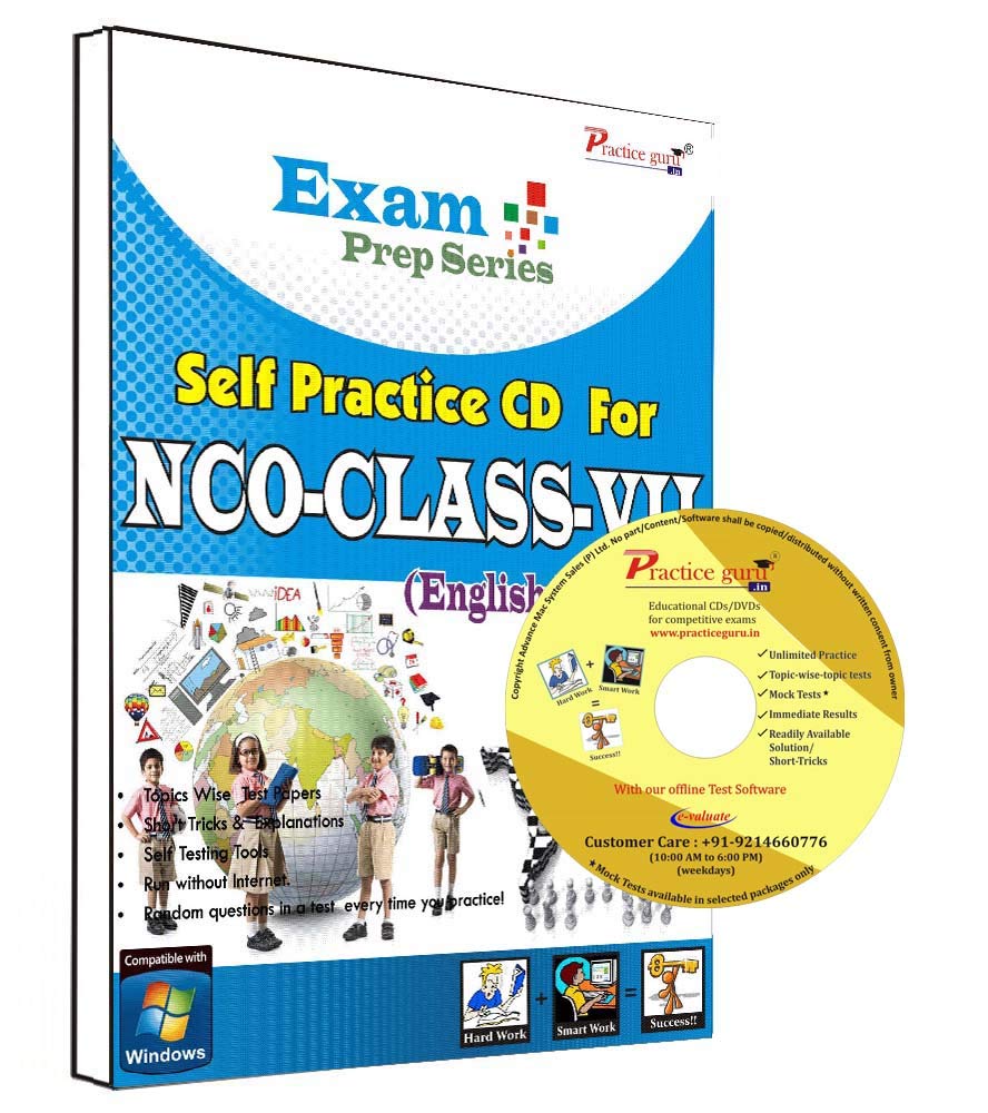22 Test ,10 Previous Year Paper for 7 Class NCO Exam : Amazon.in: Software