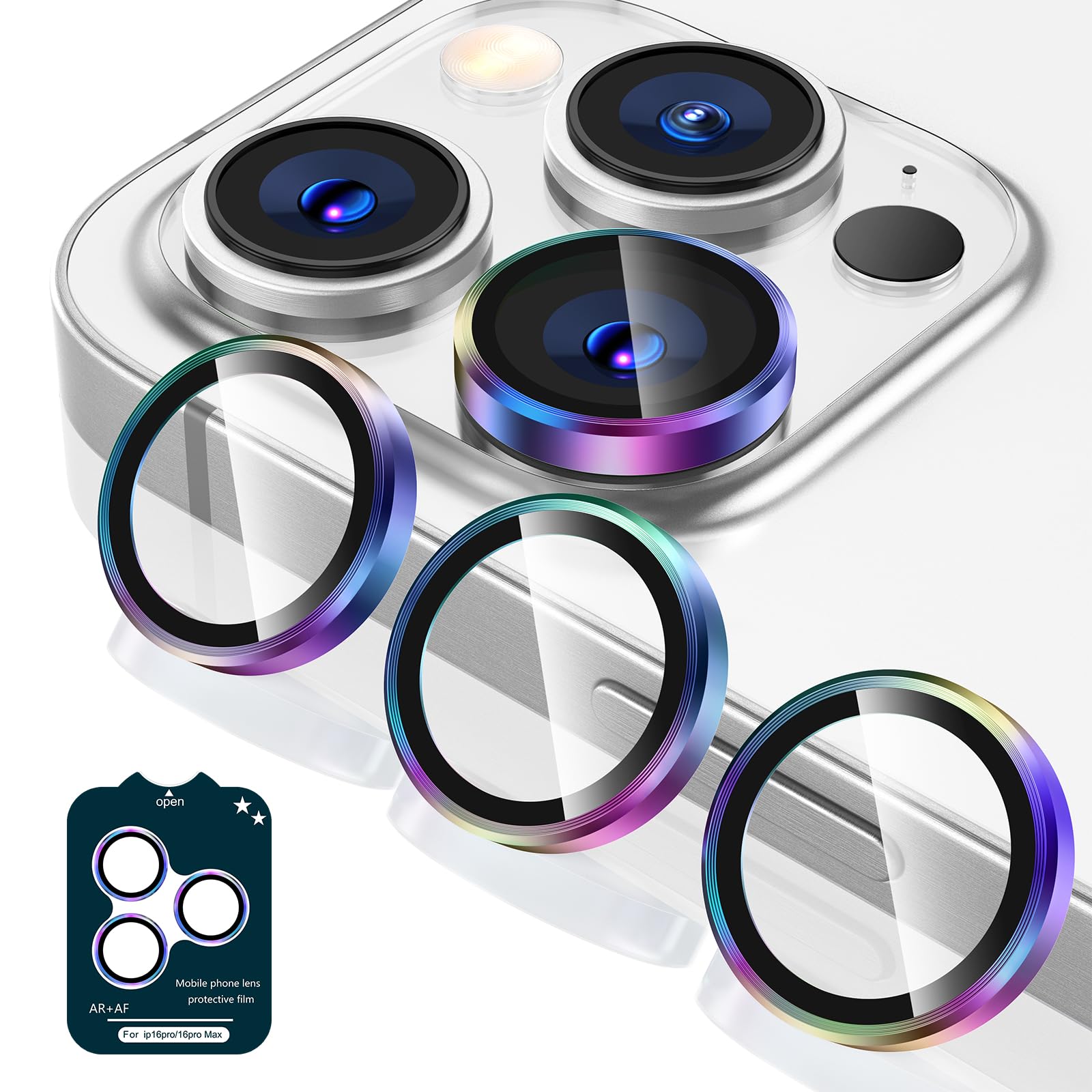 Amazon.com: Tensea for iPhone 16 Pro/iPhone 16 Pro Max Camera Lens ...