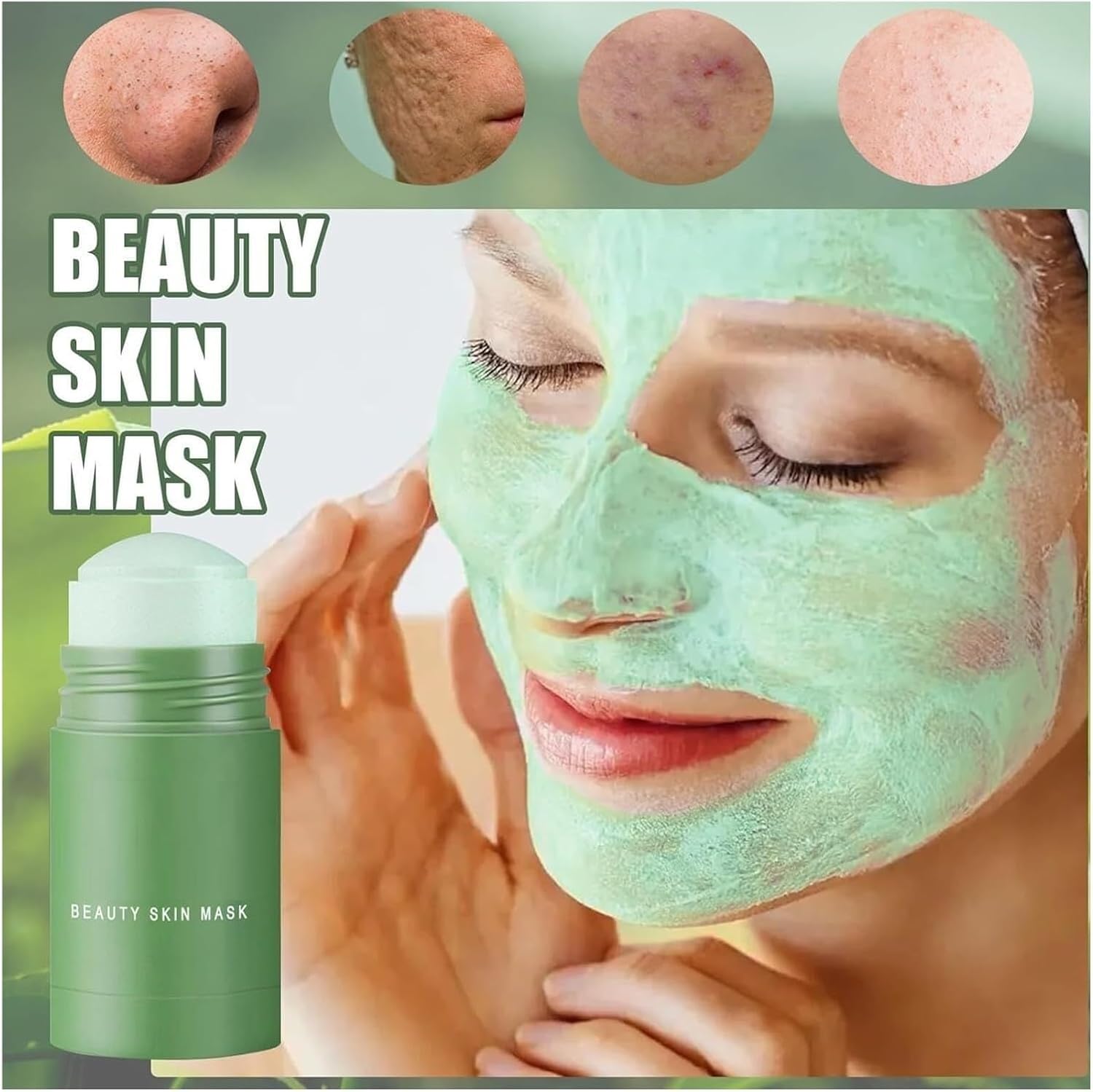 Deep Cleanse Green Tea Mask, Poreless Deep Cleanse Green Tea Face Mask ...