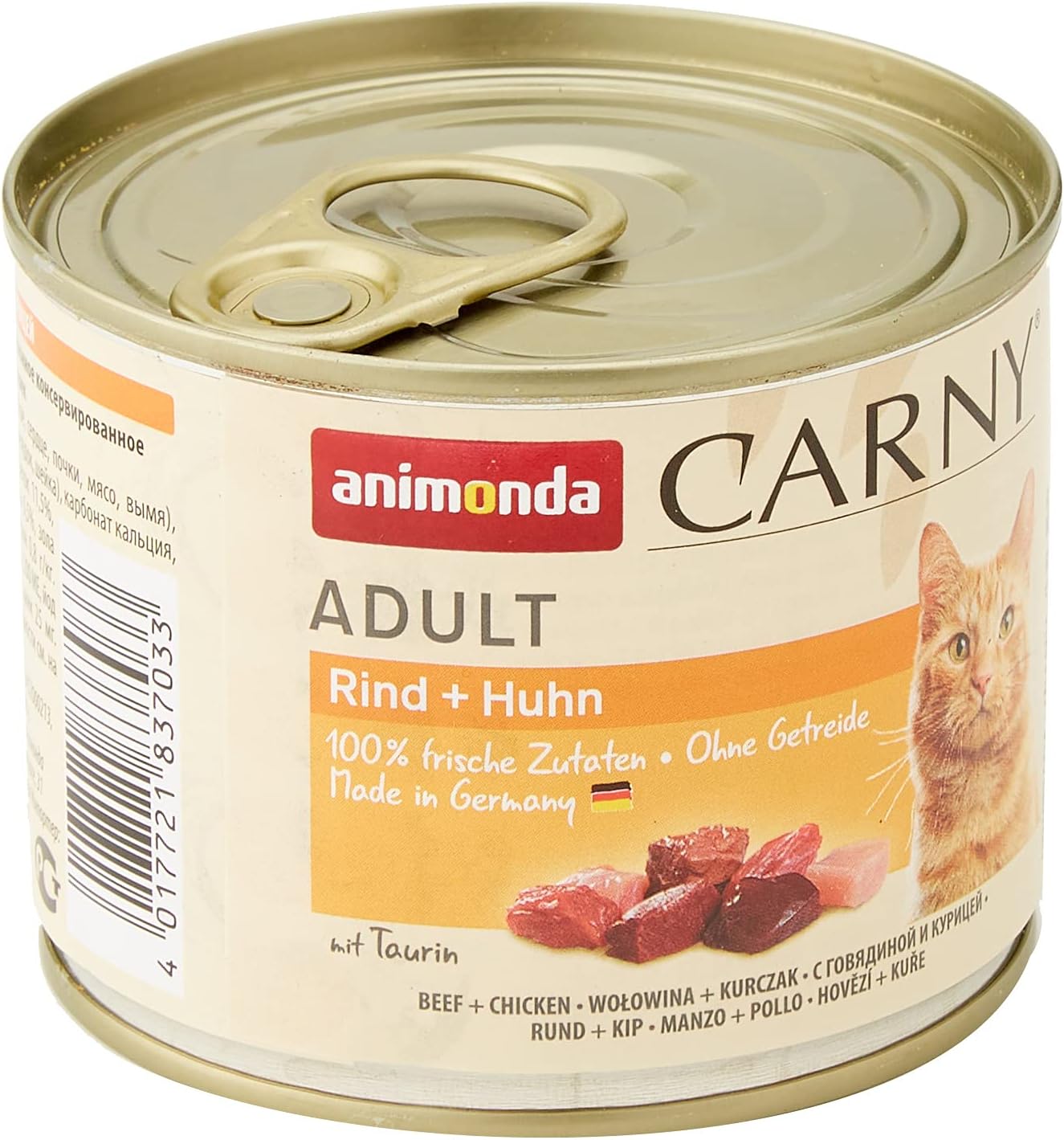 animonda Carny Adult cat food, wet food for adult cats, chicken, turkey ...