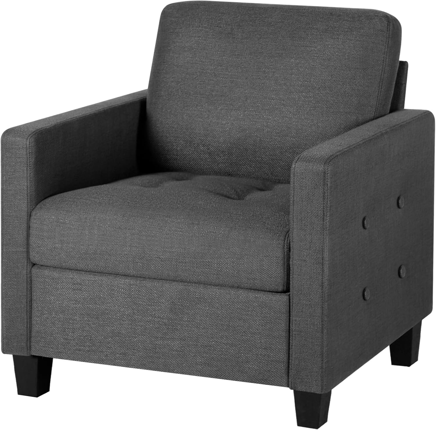 Amazon.com: STHOUYN Living Room Accent Arm Chairs with arms Bedroom ...