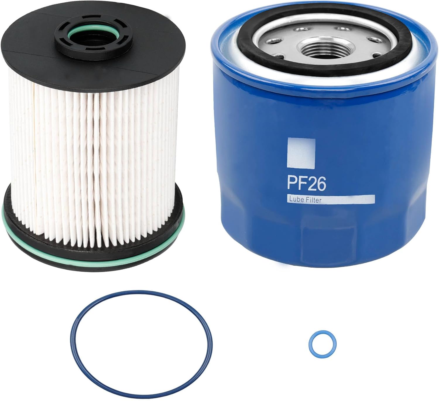 Amazon.com: 6.6L Duramax Filter Set- TP1015, PF26 Fuel/Oil Filter ...