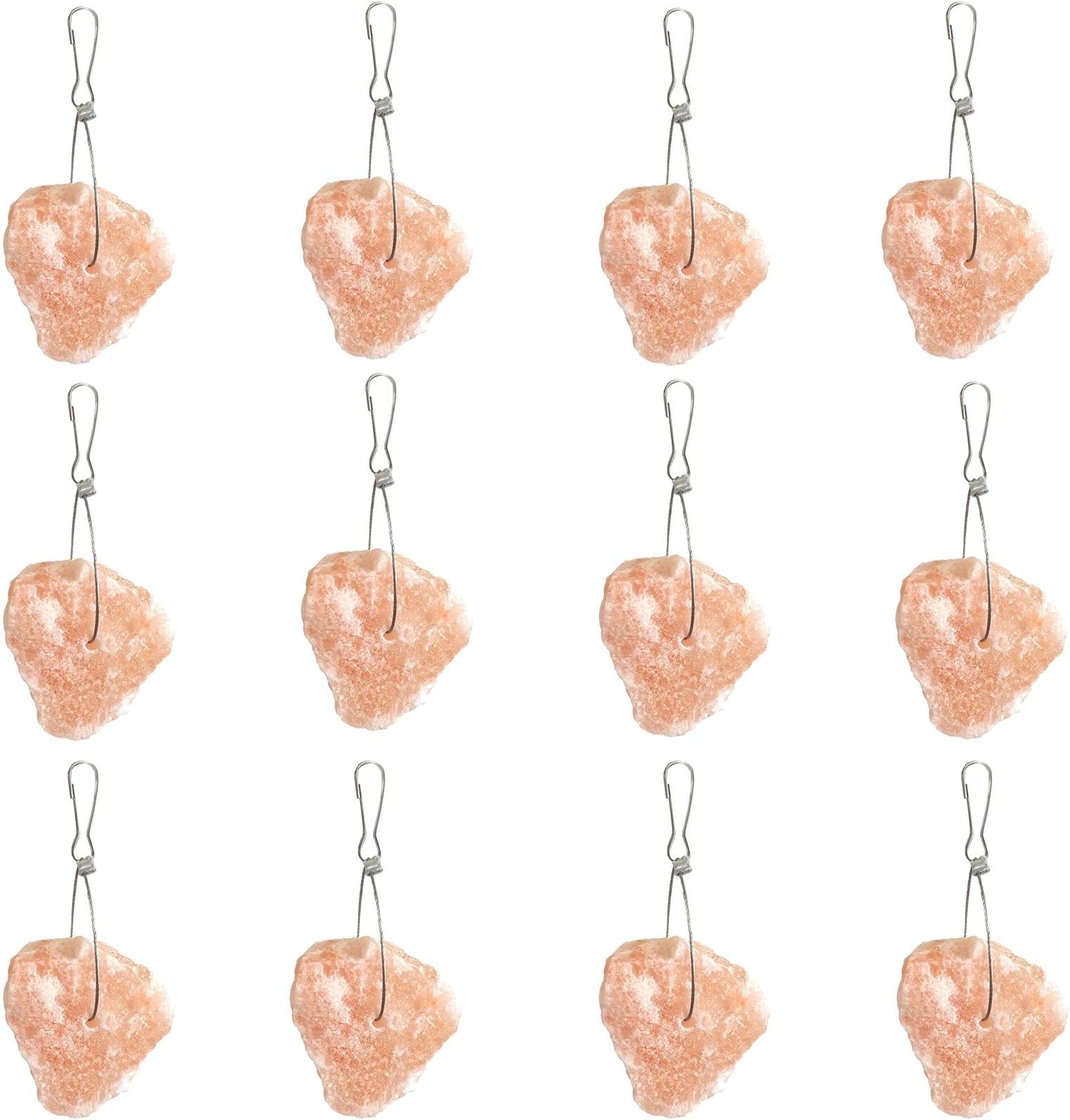 Amazon.com : PINVNBY 12 Pieces Rabbit Himalayan Salt Lick Block,Pink ...