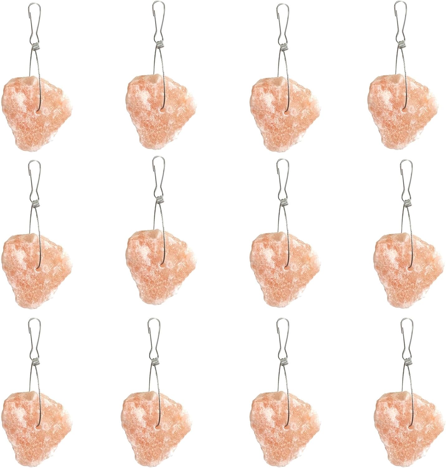 Amazon.com : PINVNBY 12 Pieces Rabbit Himalayan Salt Lick Block,Pink ...