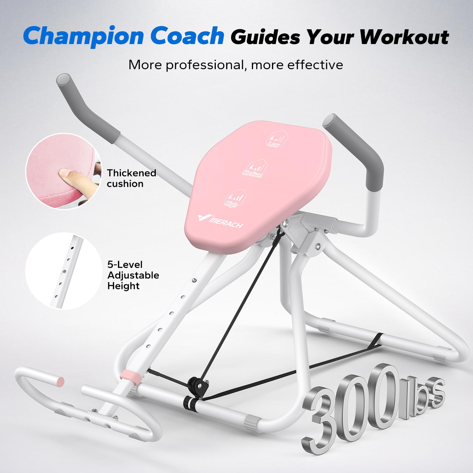 Snapklik.com : MERACH Ab Machine, All In One Ab Trainer For Core And ...