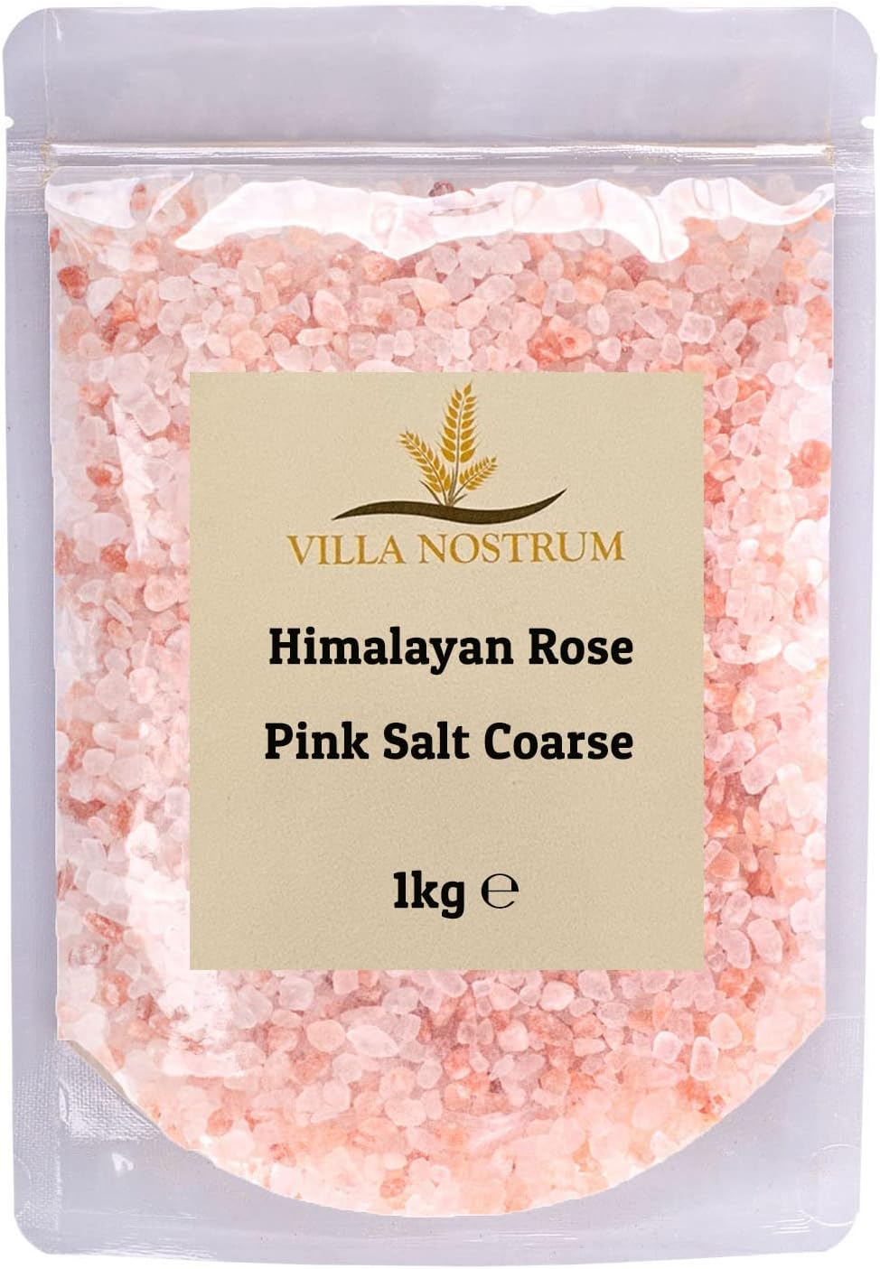 Himalayan Rose Pink Salt (Coarse) 1kg | Unrefined, No Additives ...