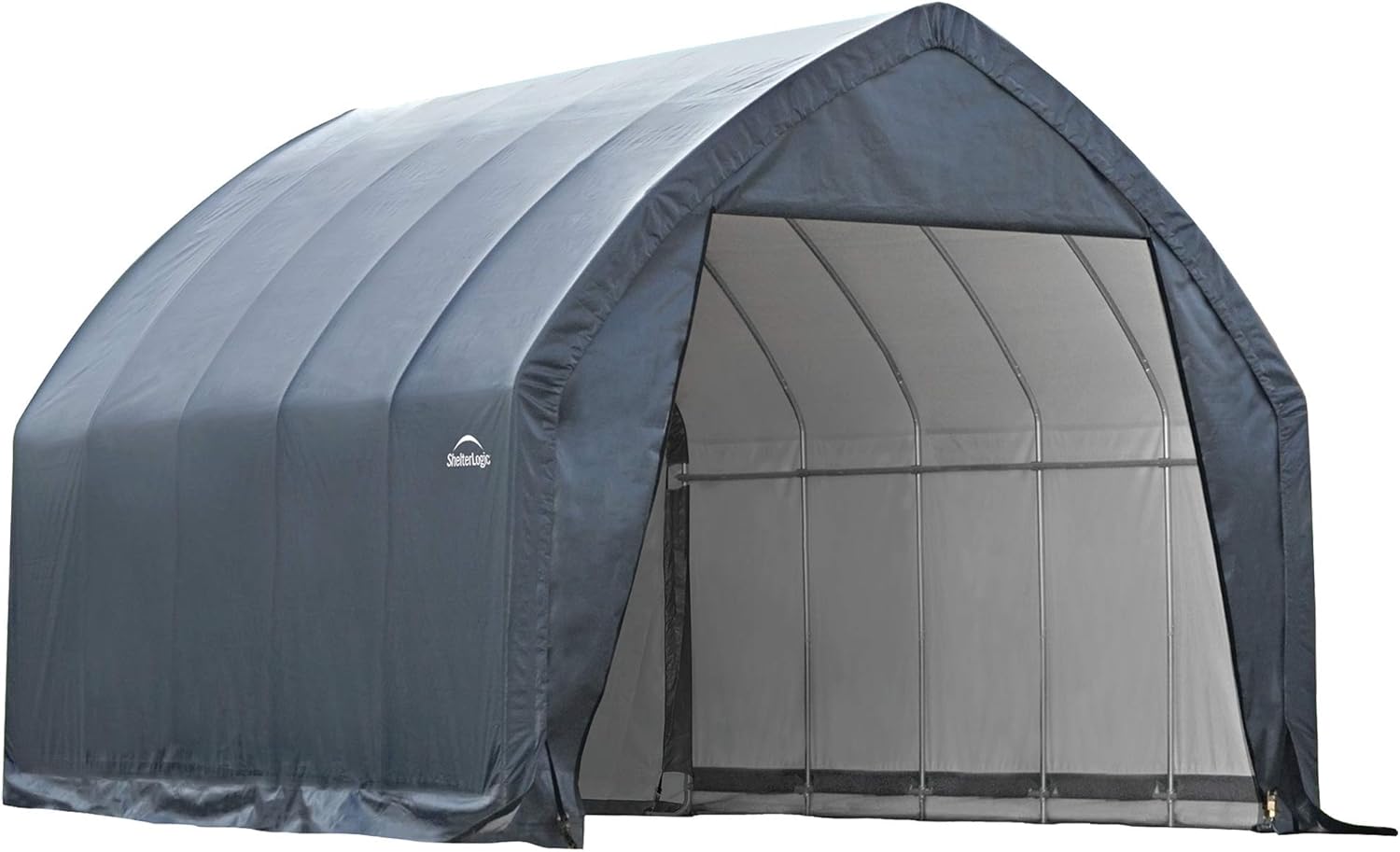 Amazon.com : ShelterLogic Garage-in-a-Box Portable Outdoor Garage for ...