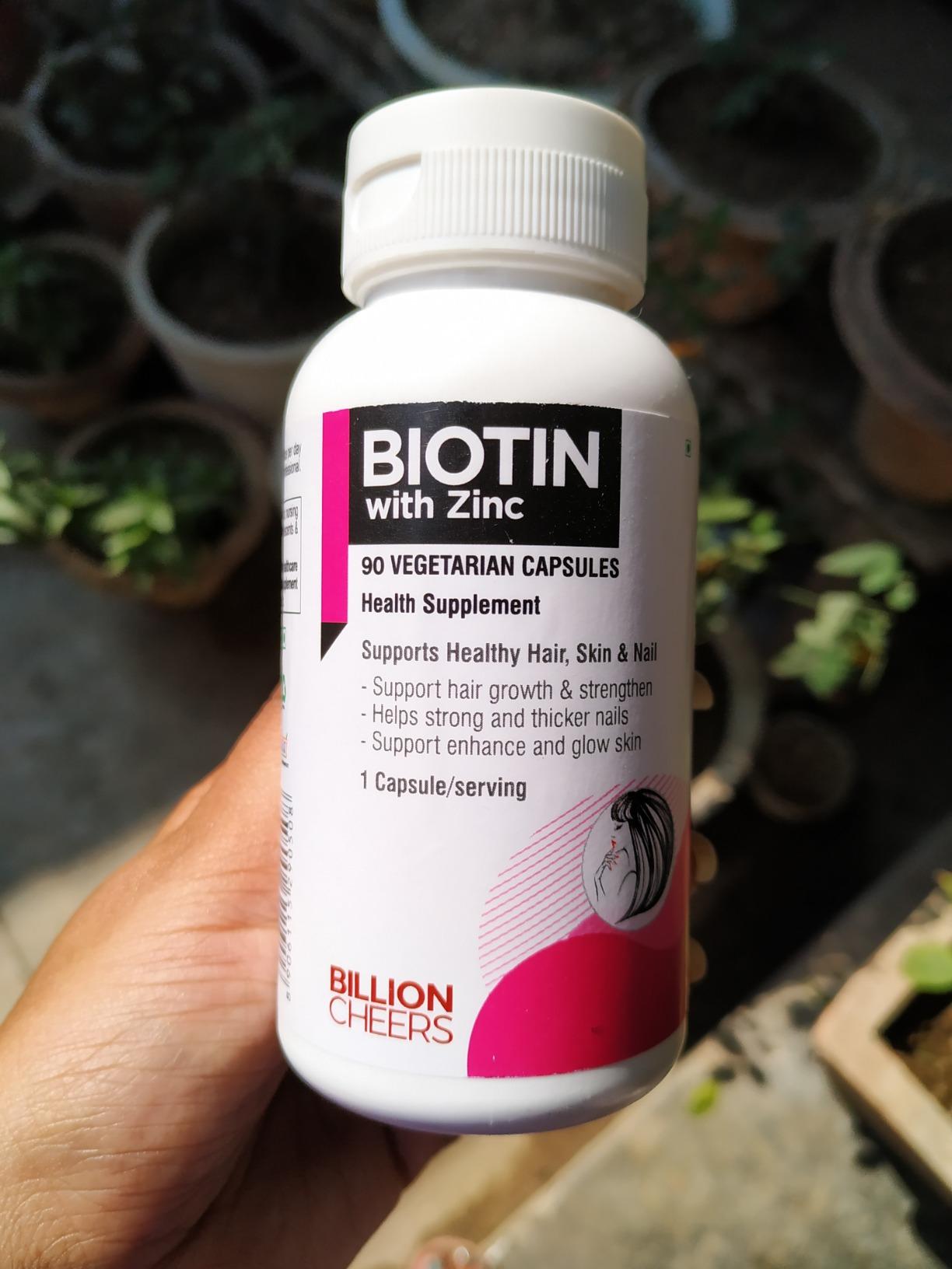 BillionCheers Biotin Capsules for Hair Growth | Biotin Supplements for ...