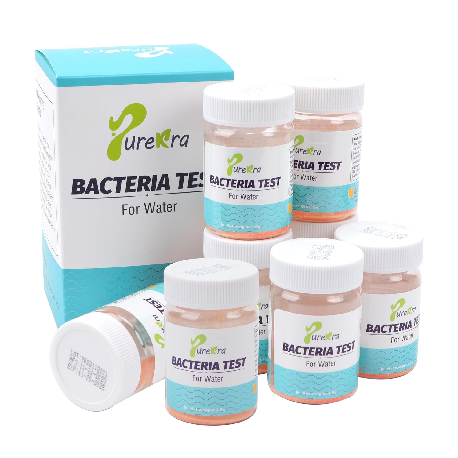 Amazon.com: Purekra 7 Pack Coliform Bacteria Water Test Kit, Useful ...