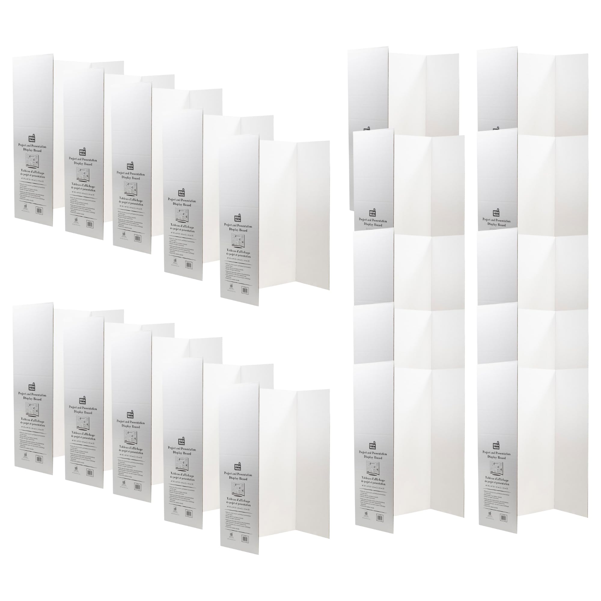 Snapklik.com : Desk Tech Large Tri-Fold Presentation Board - 36 X 48 ...