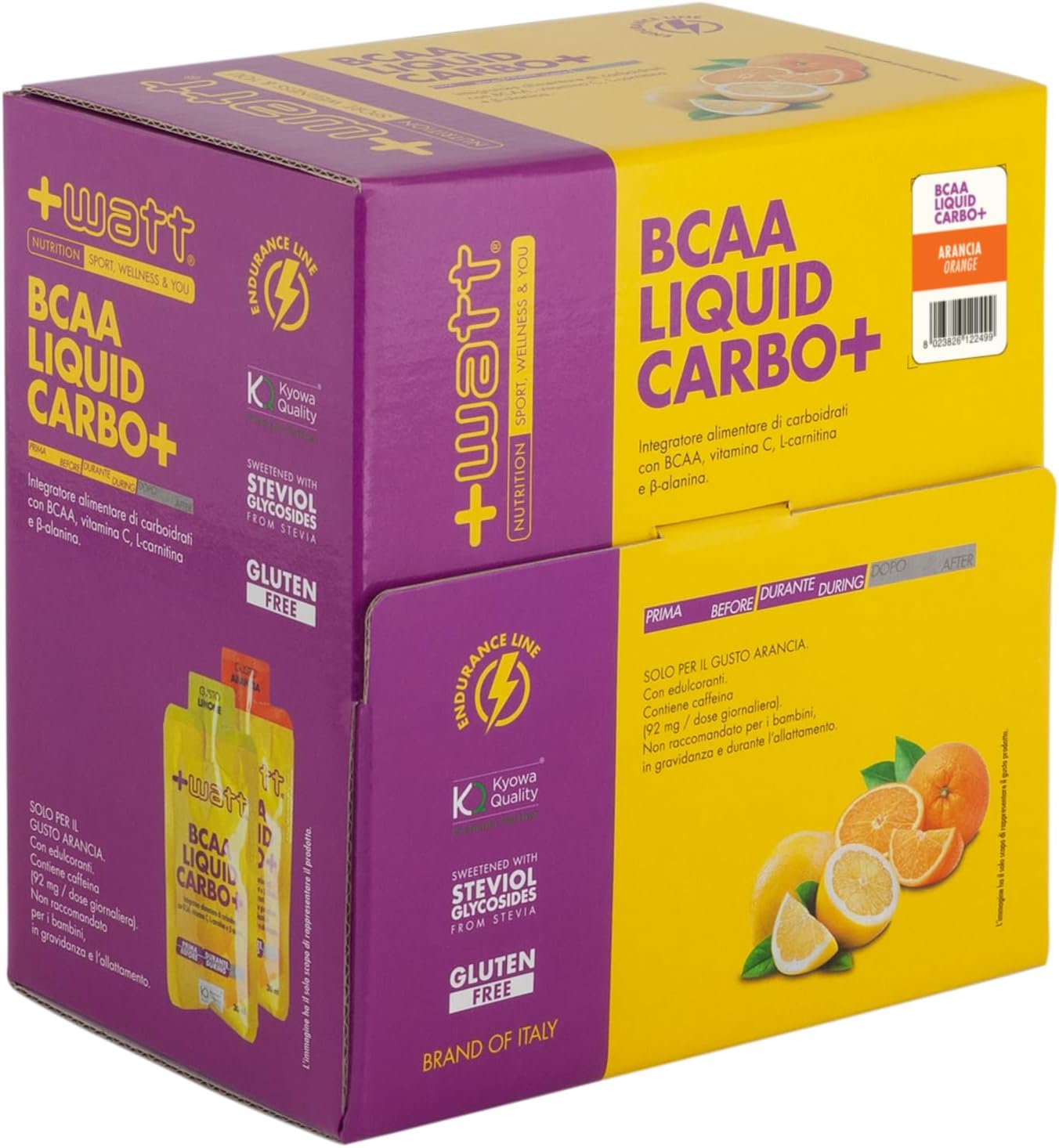 BCAA Liquid Carbo+ - Integratore Alimentare Liquido a Base di ...