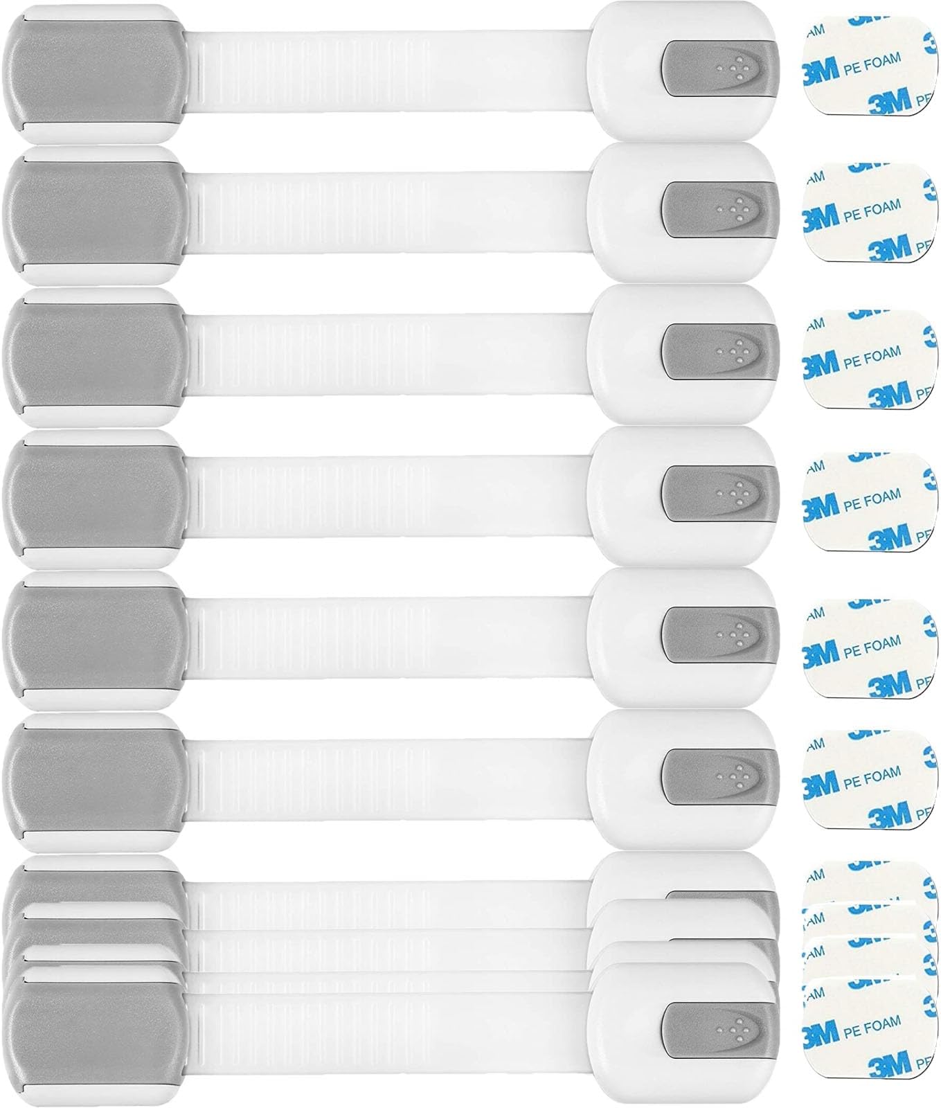 Amazon.com: BOOTA Baby Locks (6 pack), Child Safety Strap Locks, Child ...