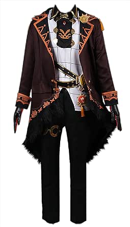 Amazon.com: Weitec Warrior Cosplay Costume for Genshin Impact Diluc ...