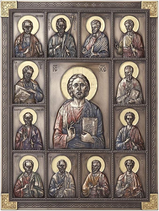 Amazon.com: Veronese Design 12.25 Inch Jesus and The Twelve Apostles ...