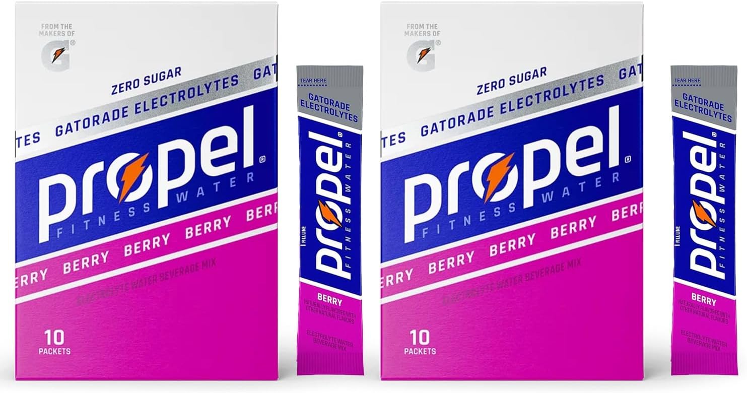 Amazon.com : Propel Powder Packets, Berry With Electrolytes, Vitamins ...