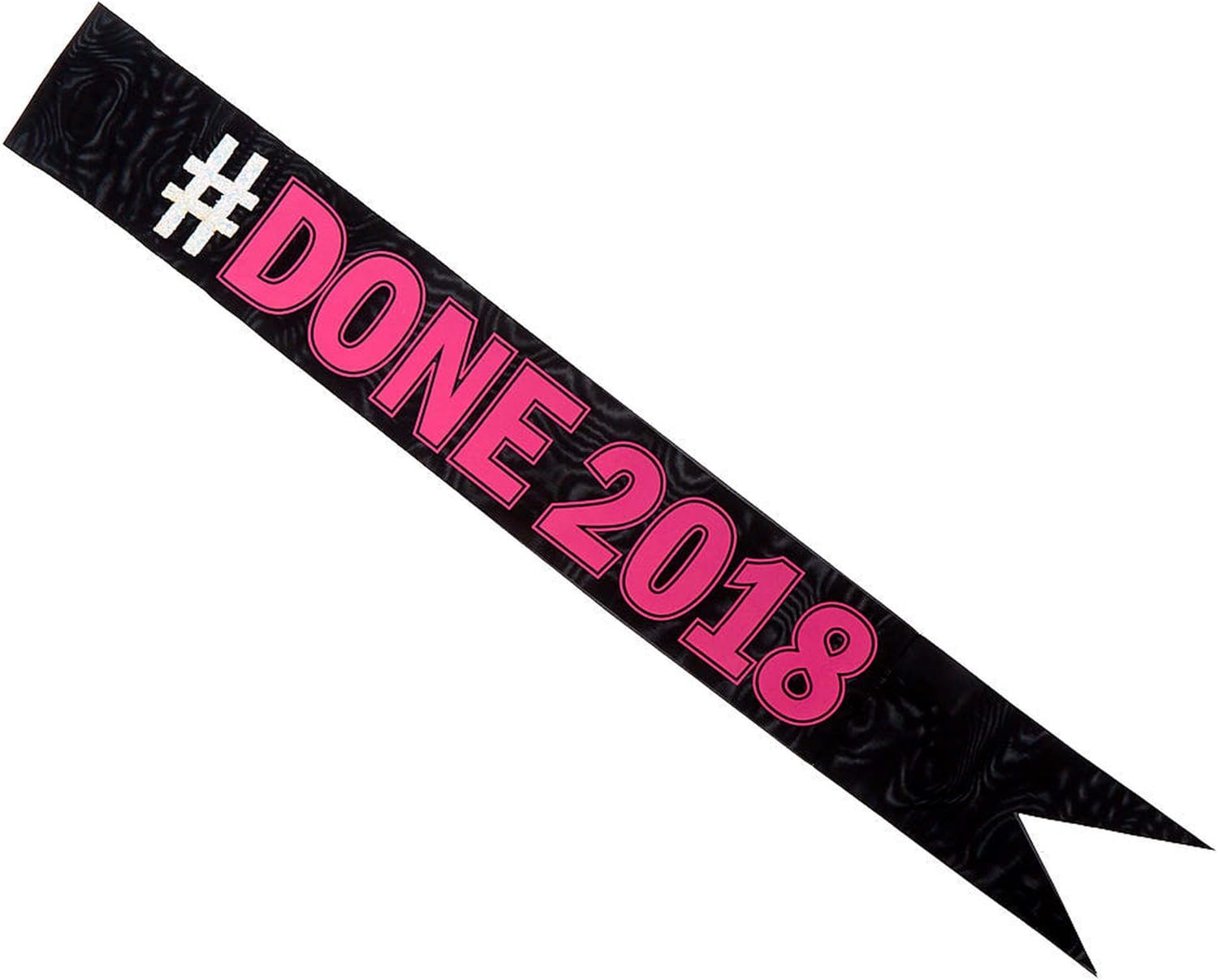 Amazon.com: Done 2018 Sash Sign Pennant : Home & Kitchen