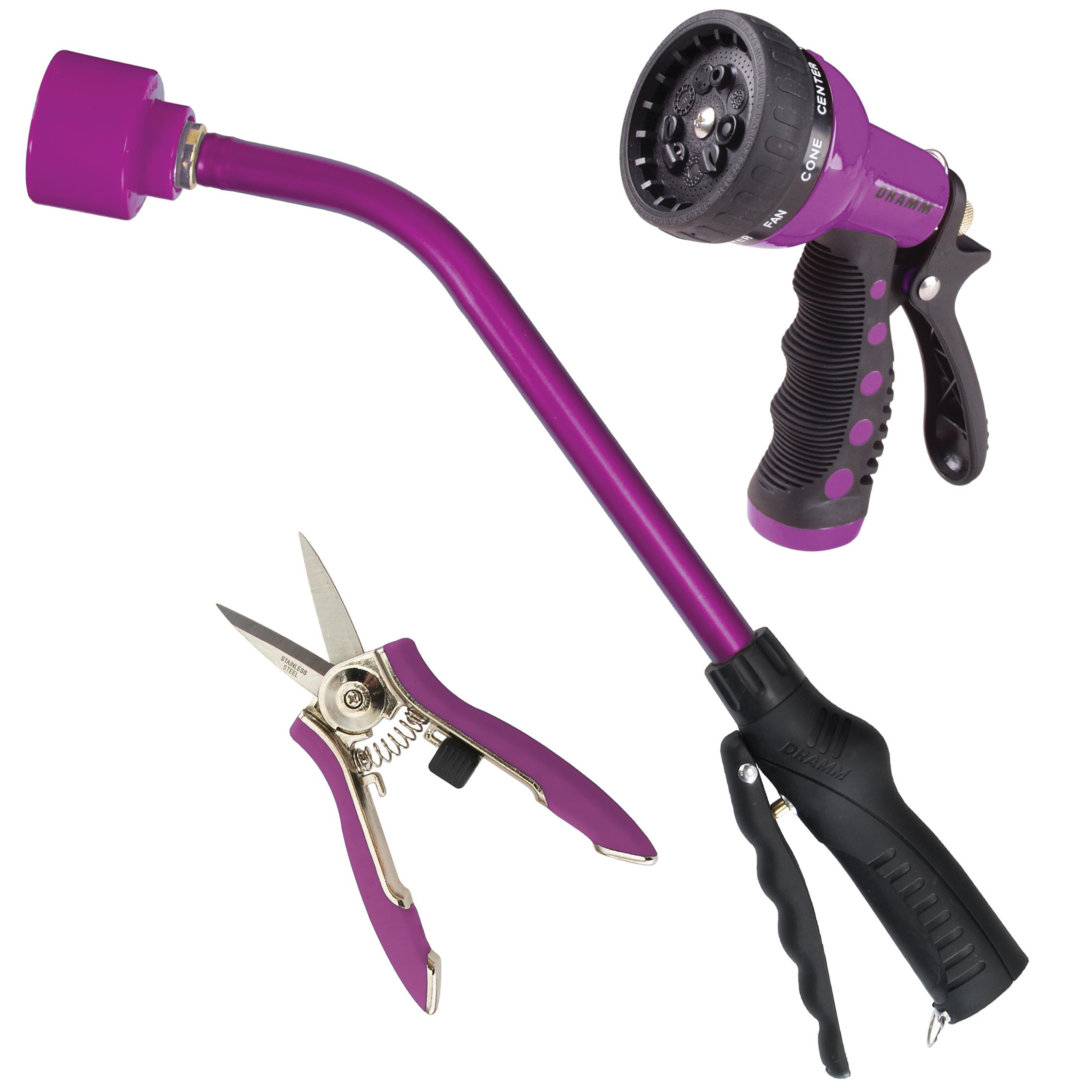 Snapklik.com : DRAMM 50036 Watering And Tool Set In Green Includes 16 ...