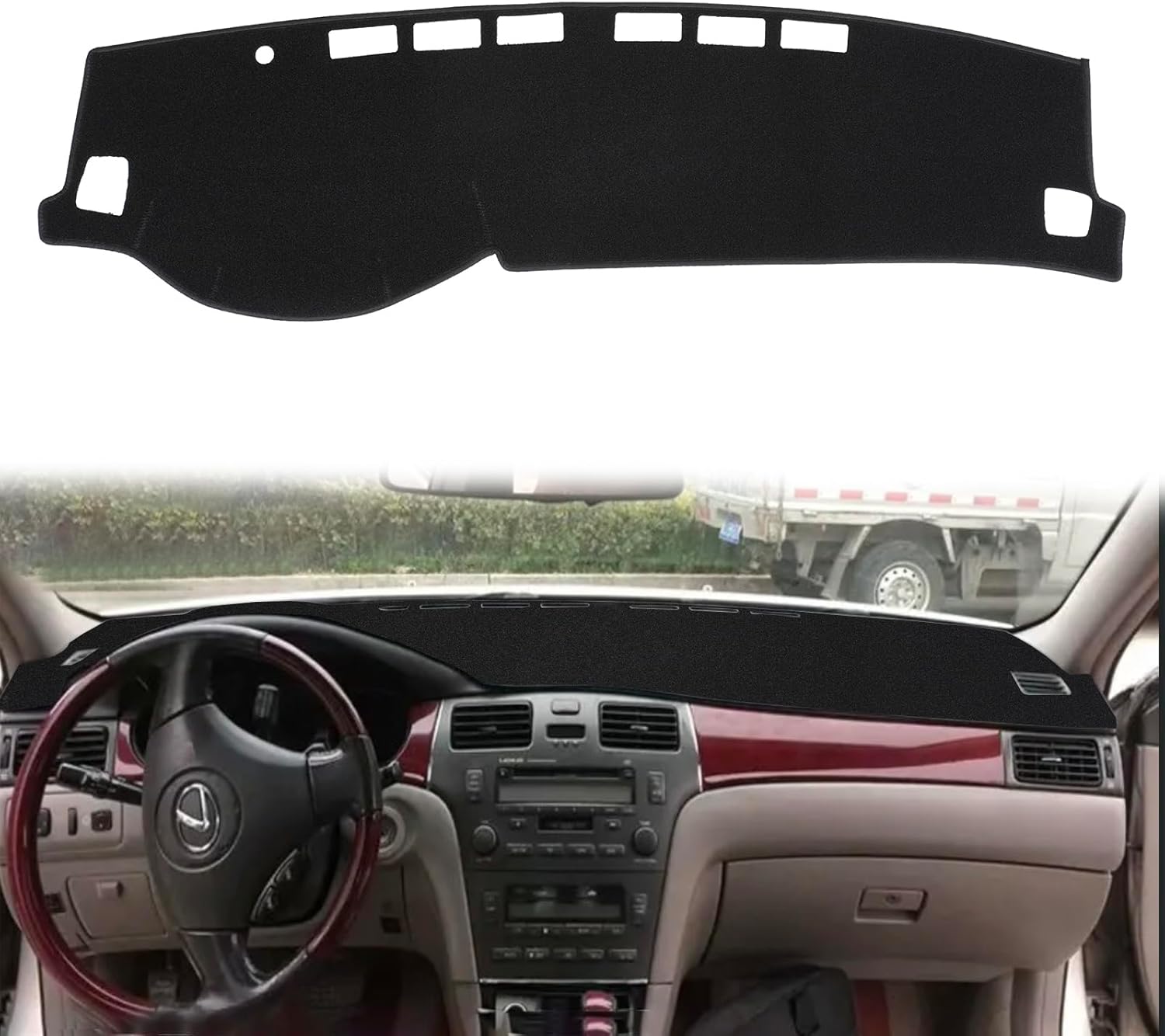 Amazon.com: HanLanKa Dashboard Cover Dash Cover Mat Pad Custom Fit for ...