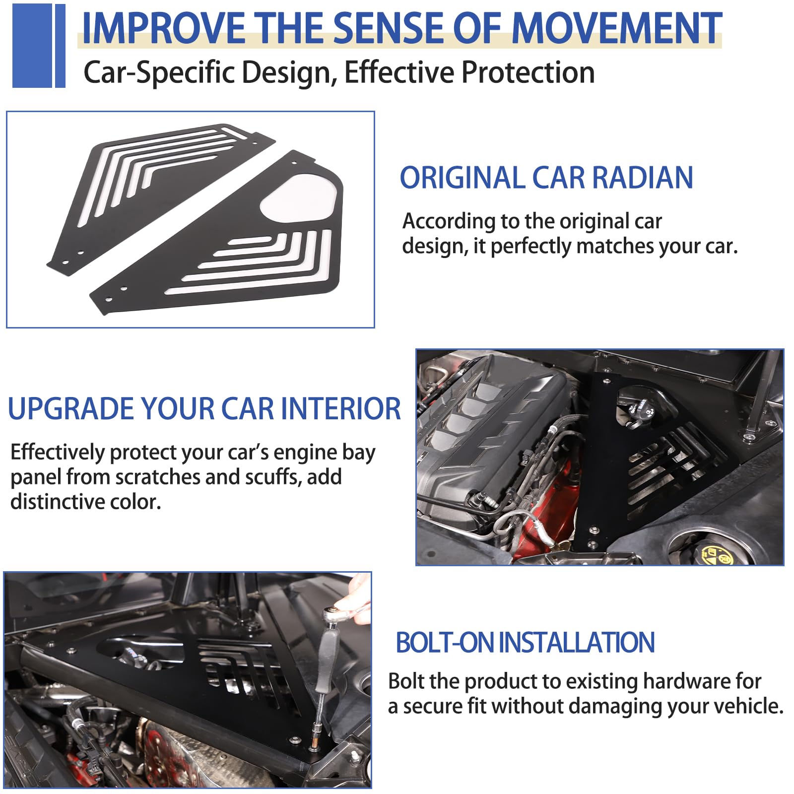 Aluminum Engine Compartment Covers Aluminum Engine Bay Panel Covers For ...