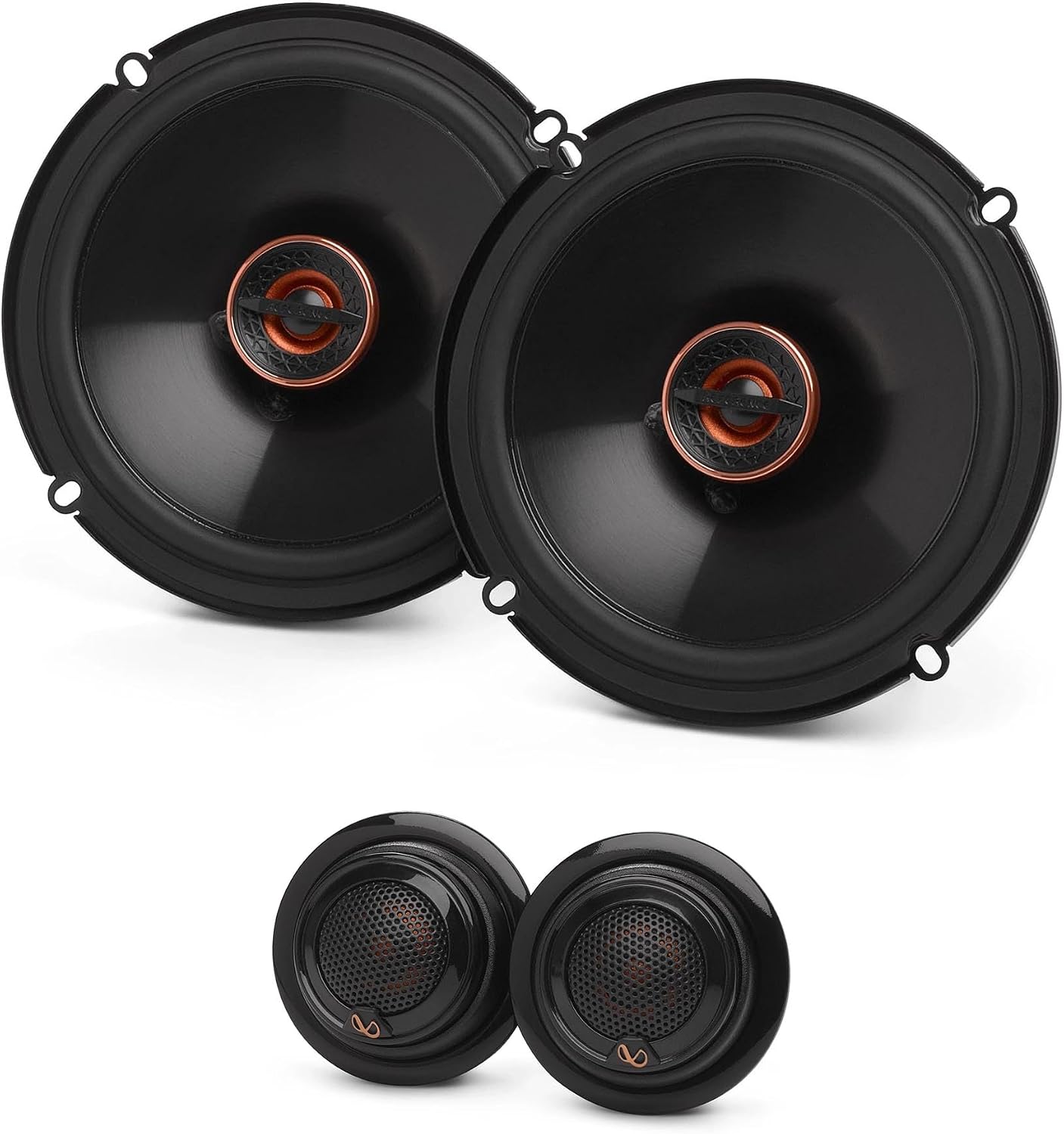 Amazon.com: Infinity Reference Series 1 Pair REF607FSL 6.5" Shallow ...