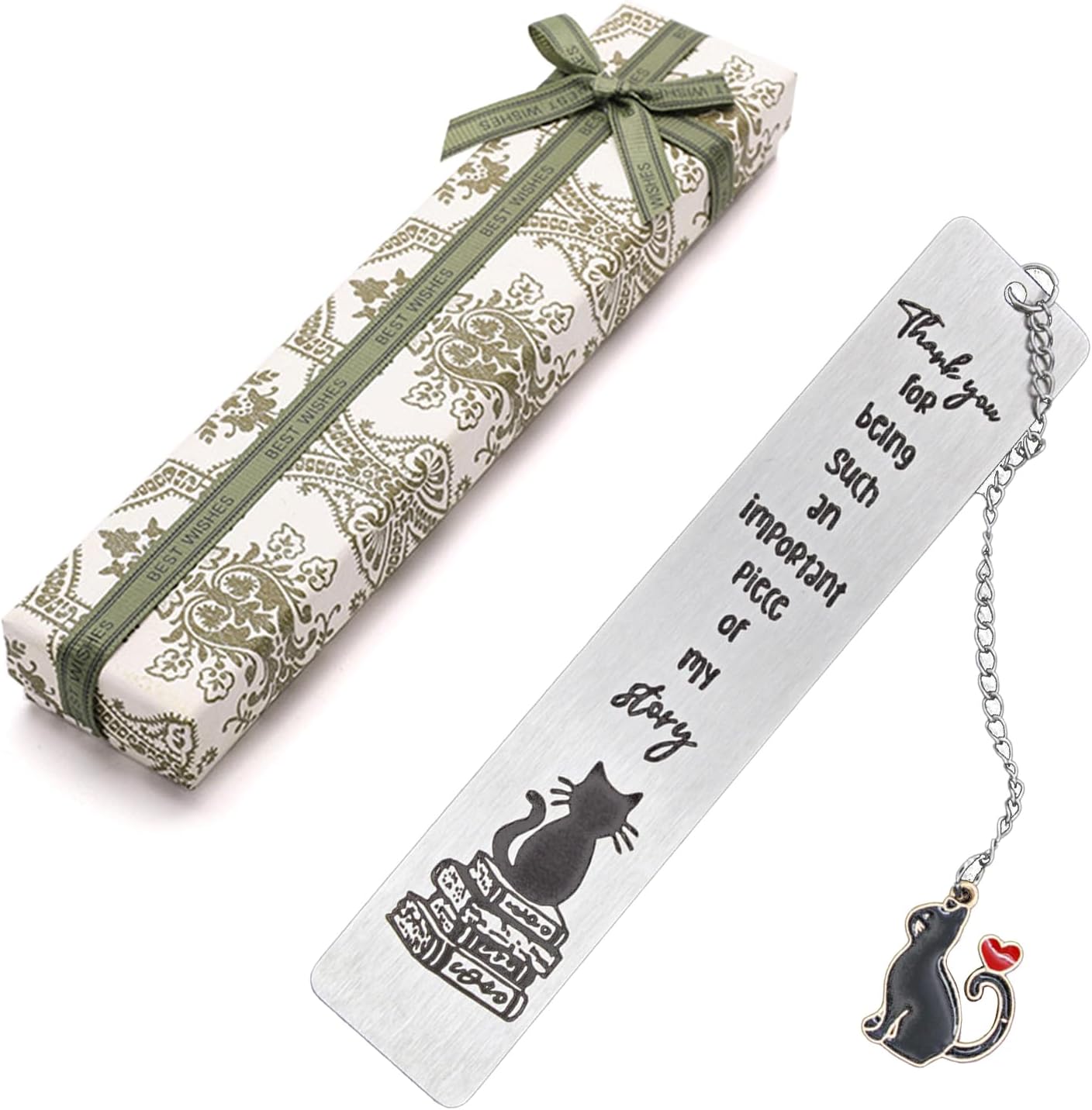 Amazon.com: ADDSERK Cat Bookmarks for cat Lovers, Cute Bookmarks for ...